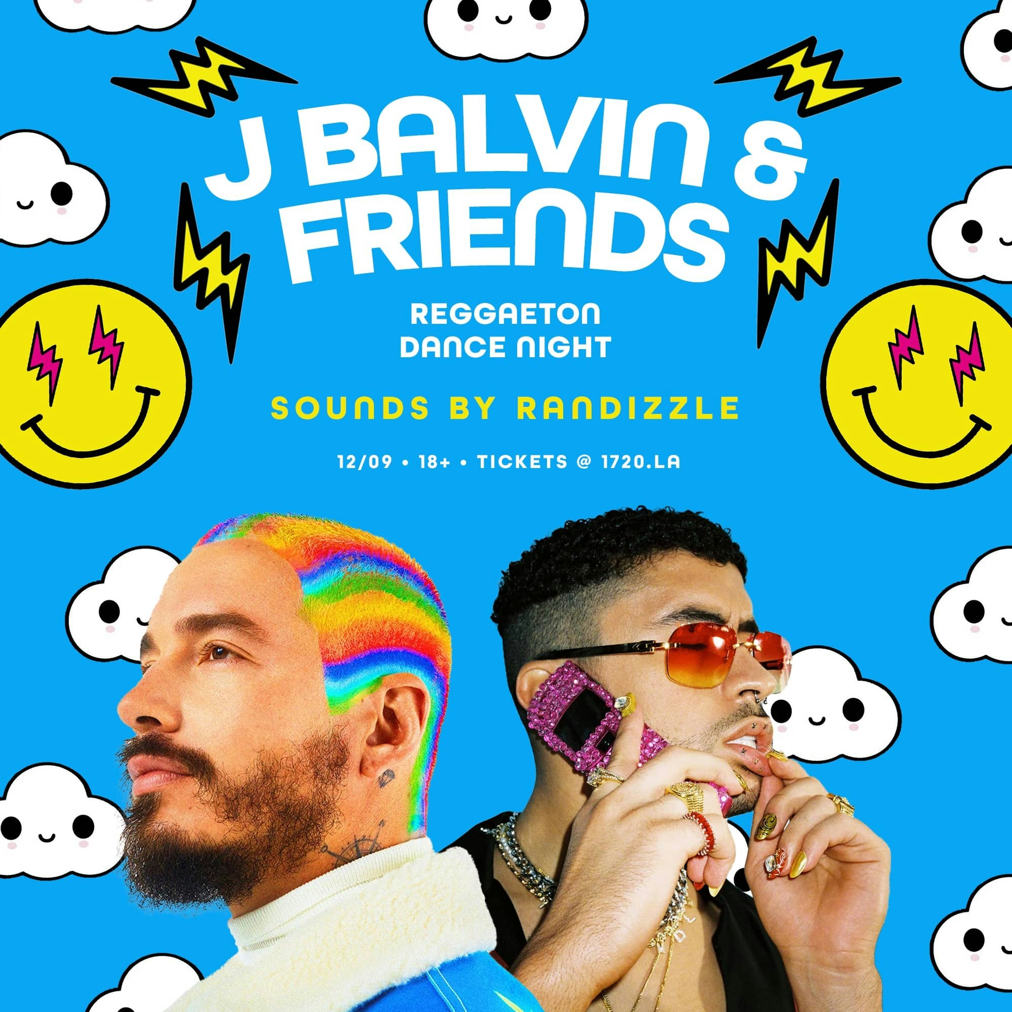 J Balvin & Friends - Reggaeton Dance Party at 1720 on Dec 09, 2022 ...
