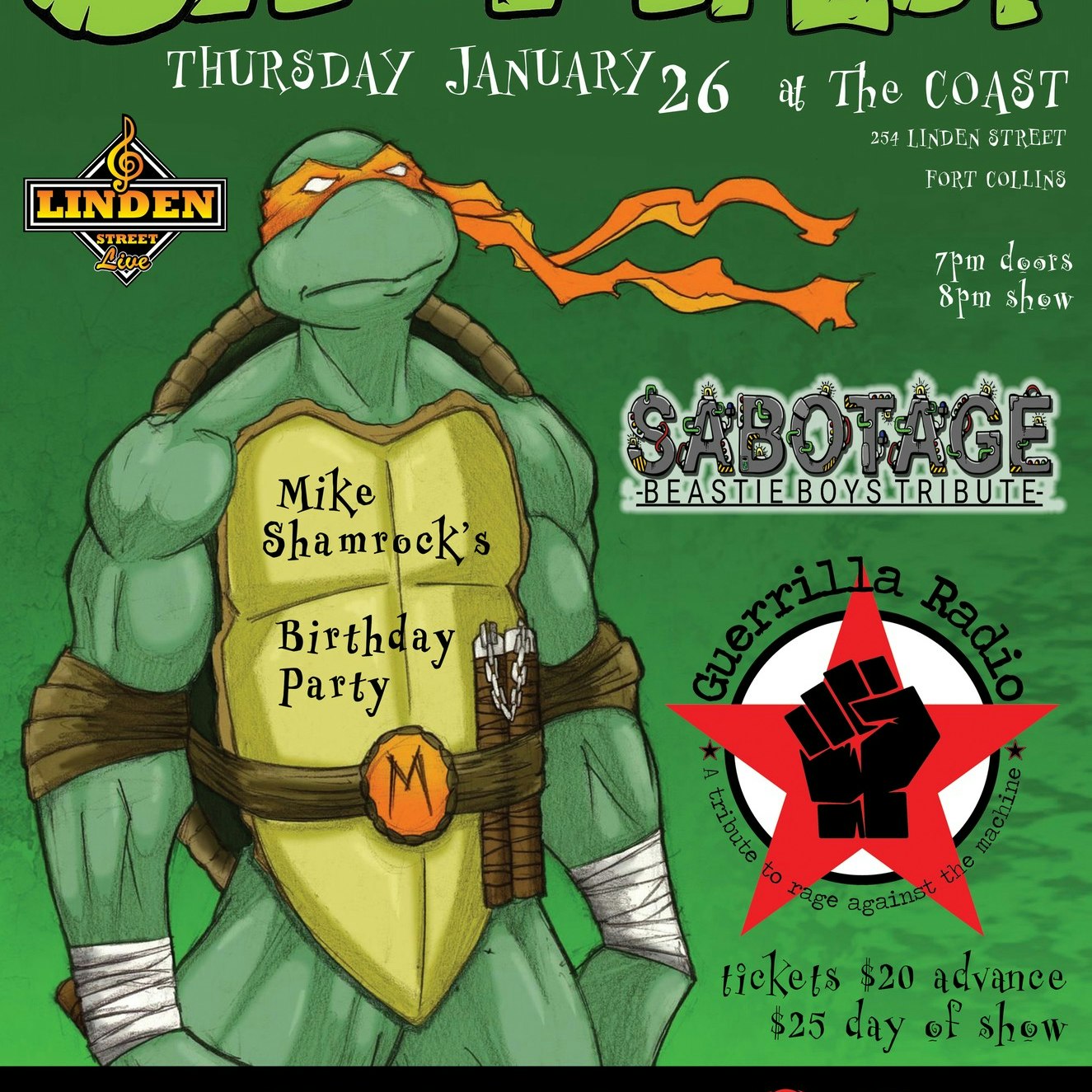 Shamrock Fest: Presented by Linden St Live at The Coast on Jan 26, 2023 ...