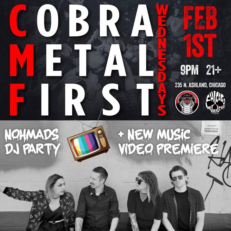 Chicago Metal Factory: Cobra Metal First Wednesday at Cobra Lounge on ...