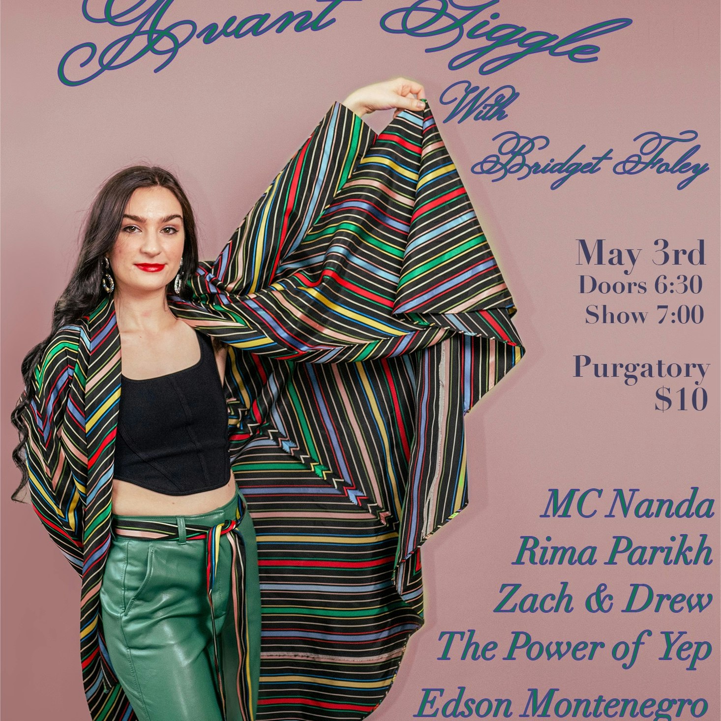 Avant Giggle at Purgatory on May 03, 2023 - tickets | Eventsfy