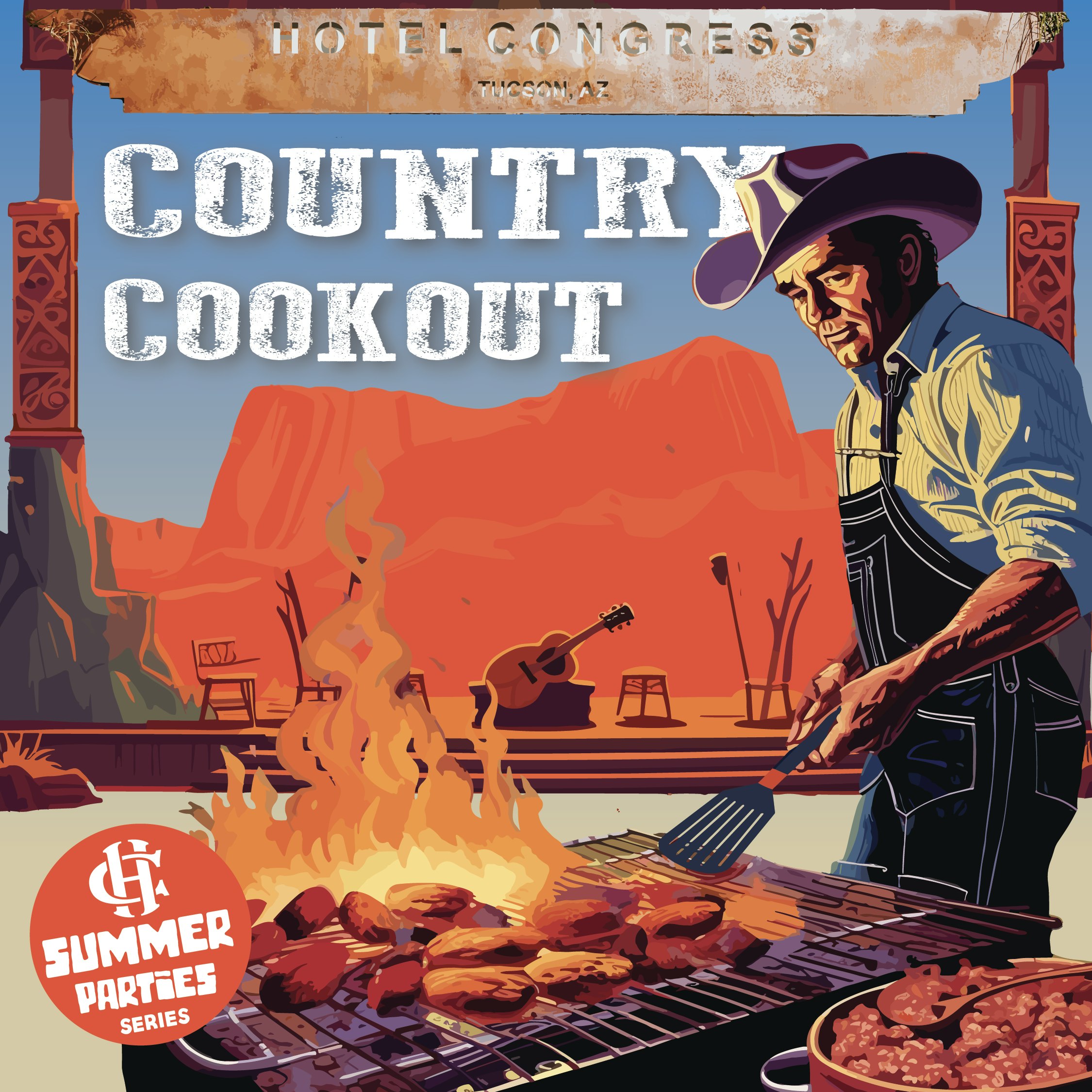 COUNTRY COOKOUT Featuring CASH'D OUT - Hotel Congress