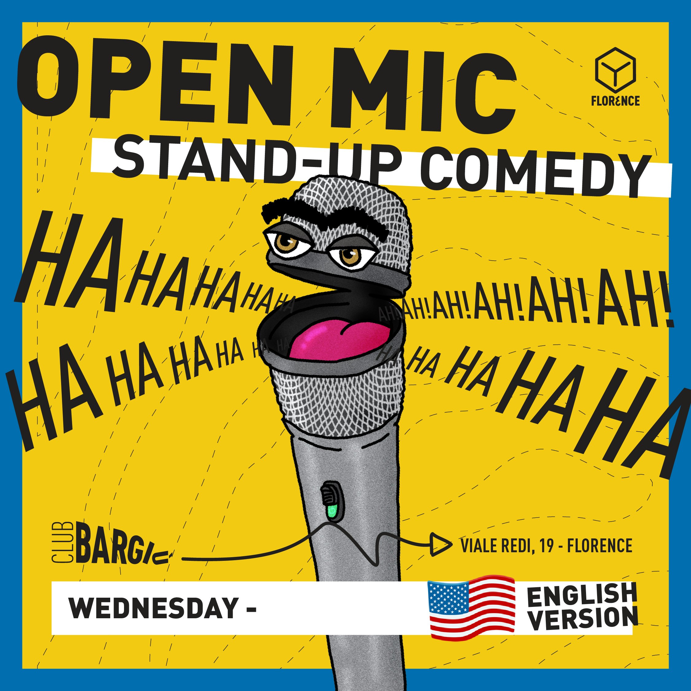 Open Mic | Stand Up Show 🇬🇧 Entradas | Gratis | 7 feb @ BARGIÙ CLUB ...