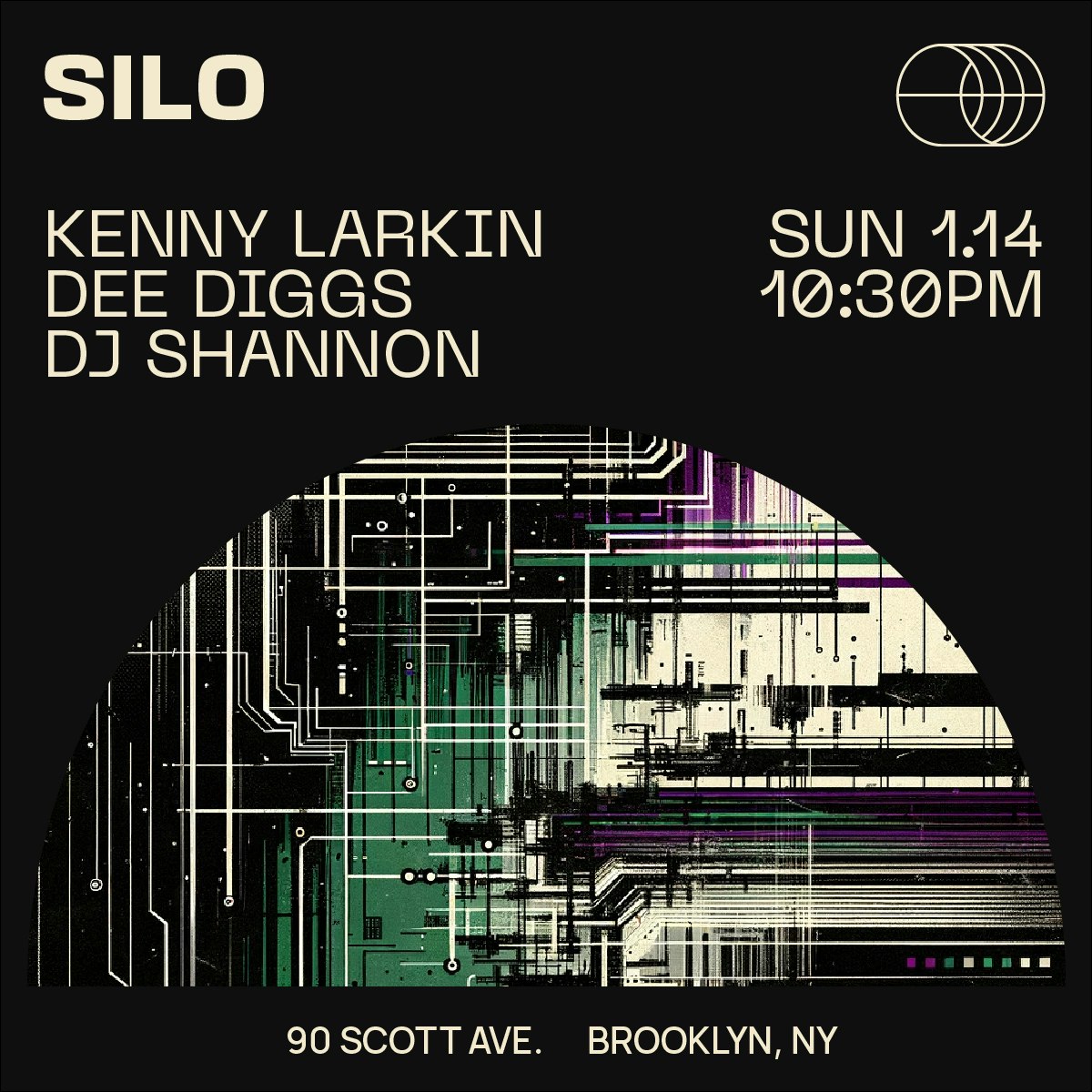 Kenny Larkin / Dee Diggs / DJ Shannon Tickets | US$17 | Jan 14 @ SILO ...