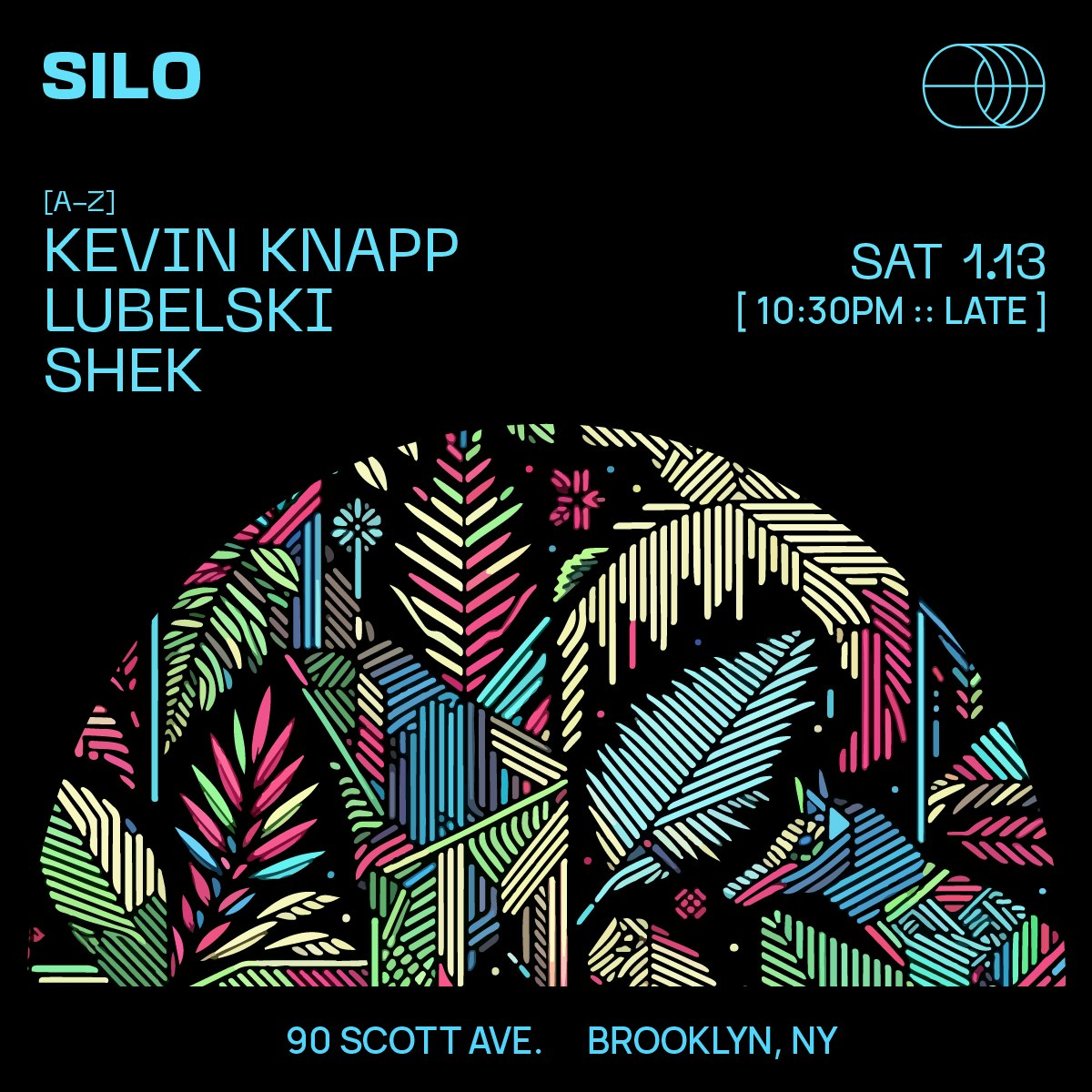 Kevin Knapp / Lubelski / Shek Entradas | 17 $ | 13 ene @ SILO Brooklyn ...