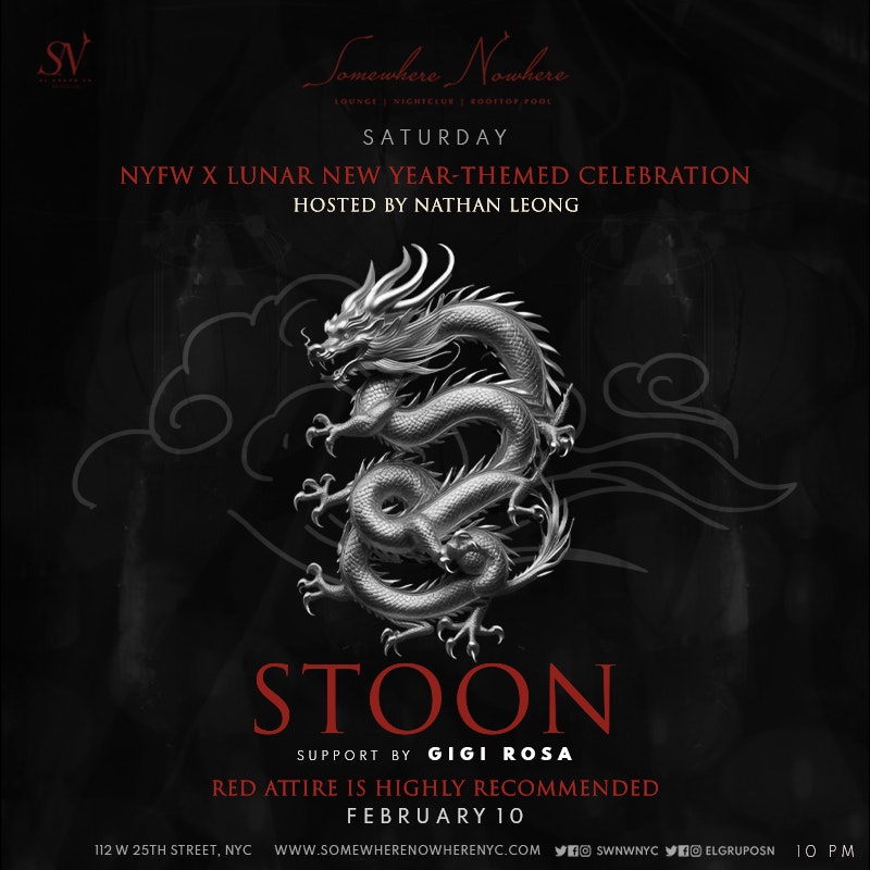 Stoon x Gigi Rosa (NYFW and Lunar New Year-Themed Celebration) Entradas ...