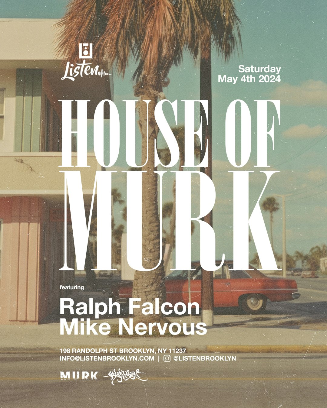 House Of Murk | Ralph Falcon, Mike Nervous Tickets | $22.66 | 4 May ...