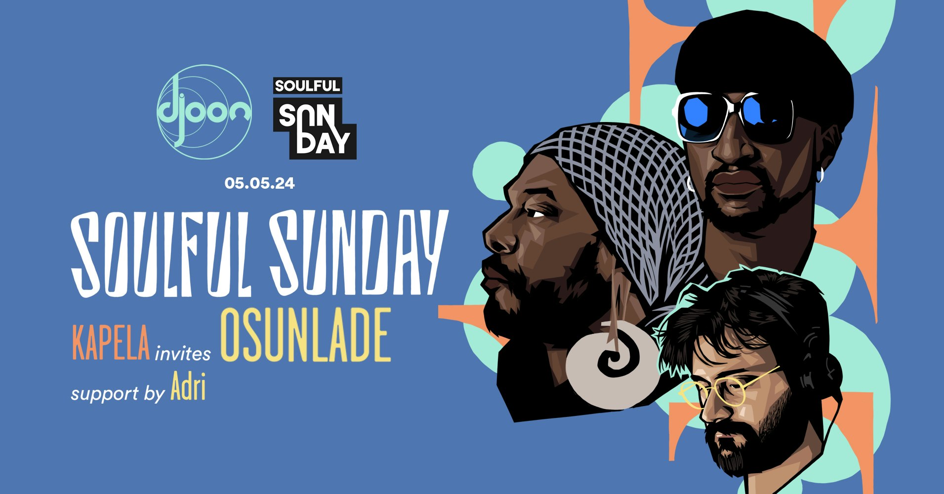 Soulful Sunday: Kapela, Osunlade support by Adri Tickets | €18 | 5 May ...
