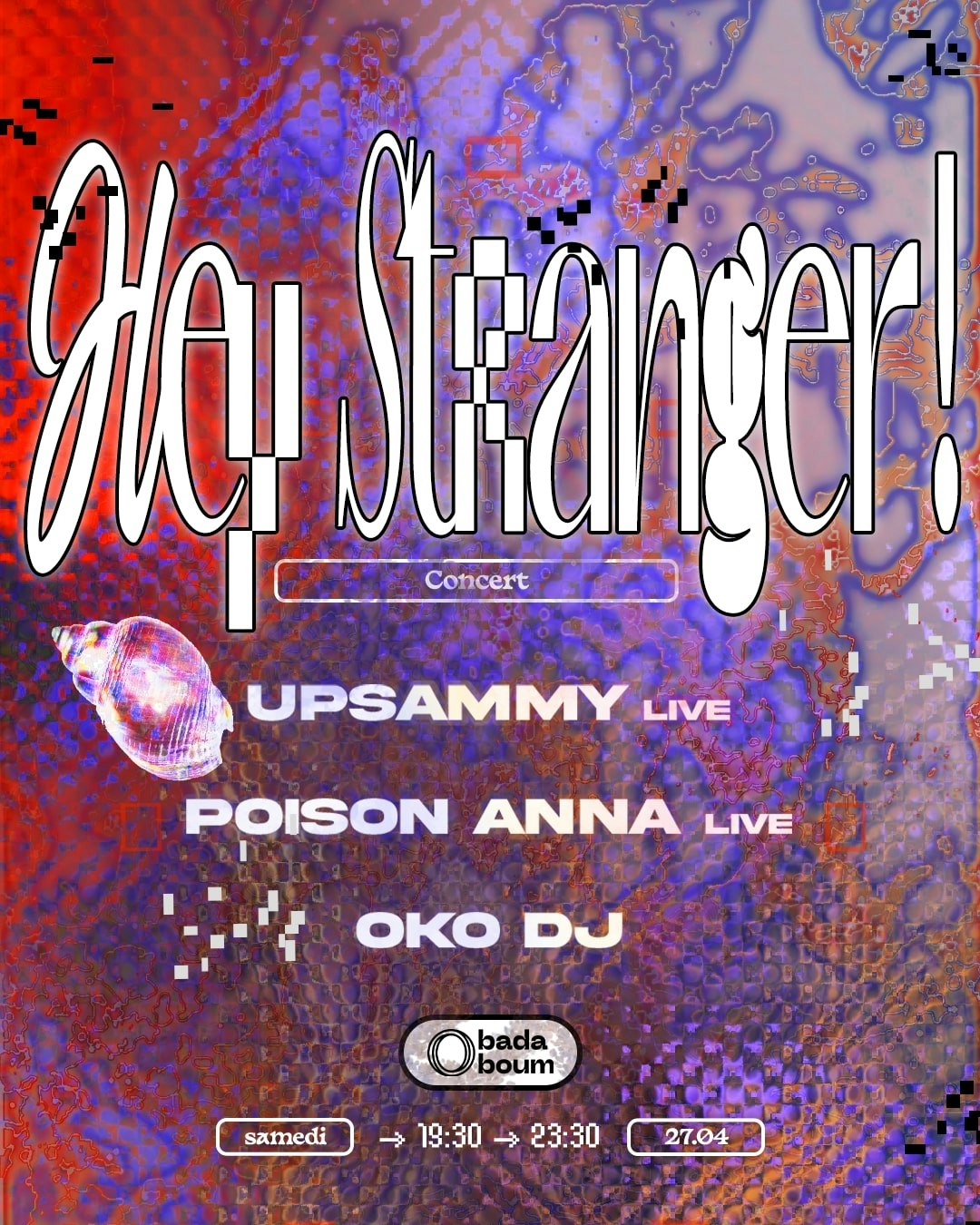 Hey Stranger! — upsammy, Poison Anna, Oko DJ Entradas | 10,91 € | 27 ...
