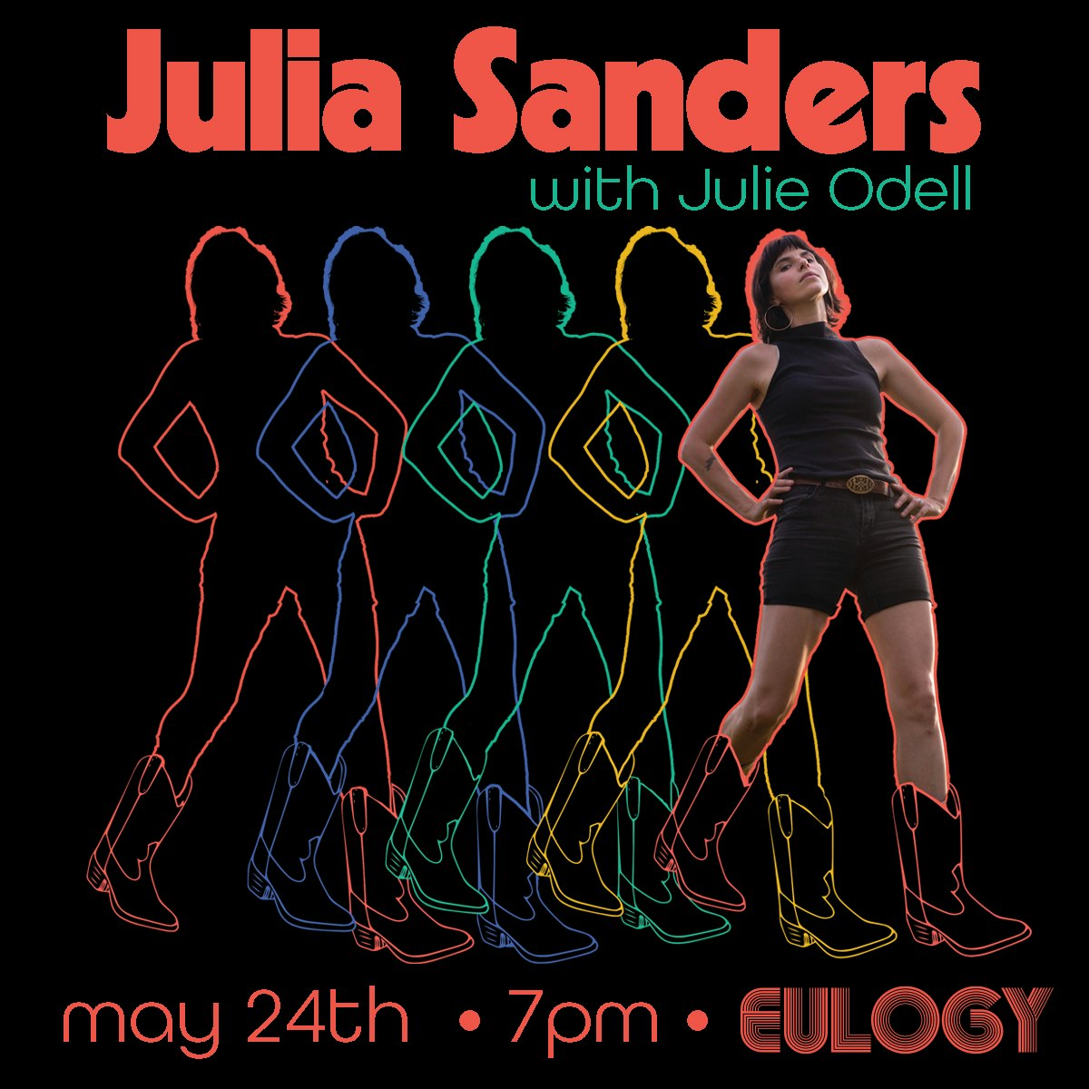 Julia Sanders with Julie Odell Entradas | 21,49 $ | 24 may @ Eulogy ...