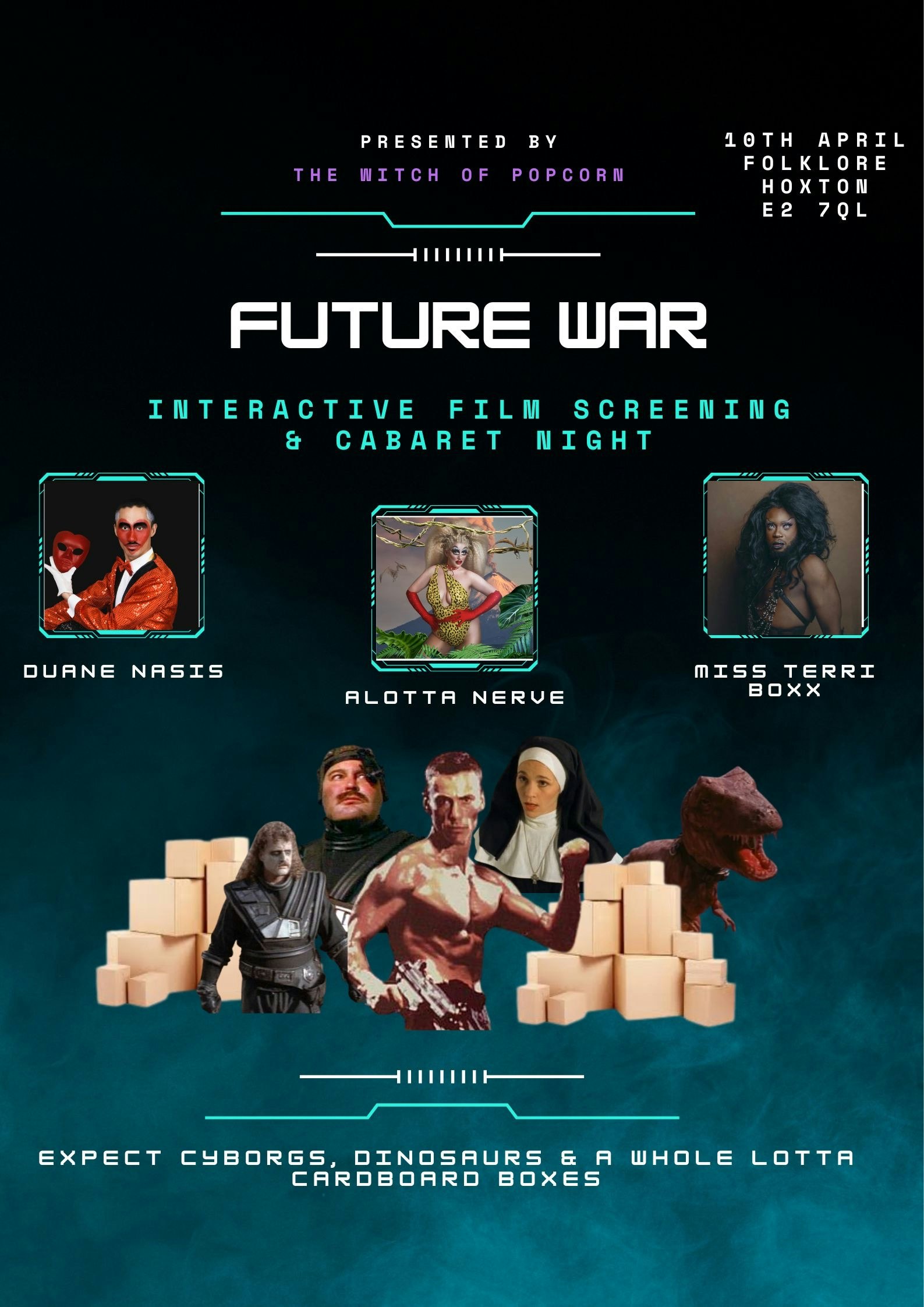 Future War- Film Screening & Cabaret! Tickets | 10 £ | 10. Apr ...