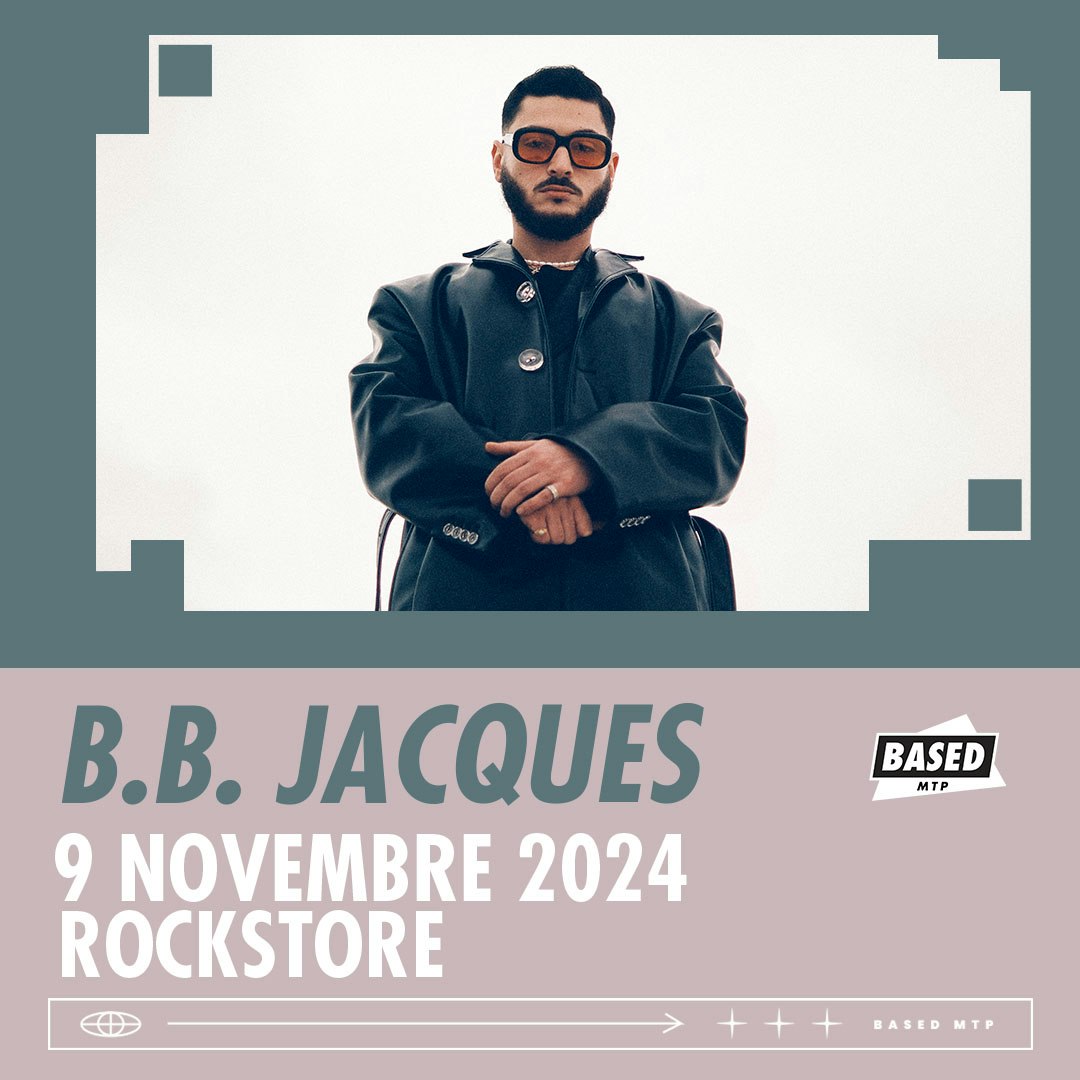 B.B. JACQUES Entradas | 27 € | 9 nov @ Rockstore, Montpellier | DICE