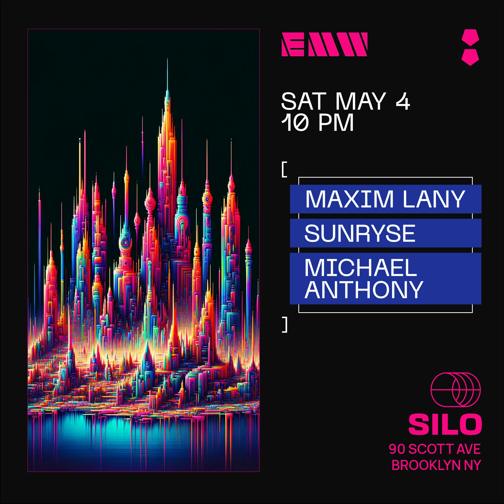 Maxim Lany / SunrYse / Michael Anthony Bilhetes | A partir de Gratuito ...