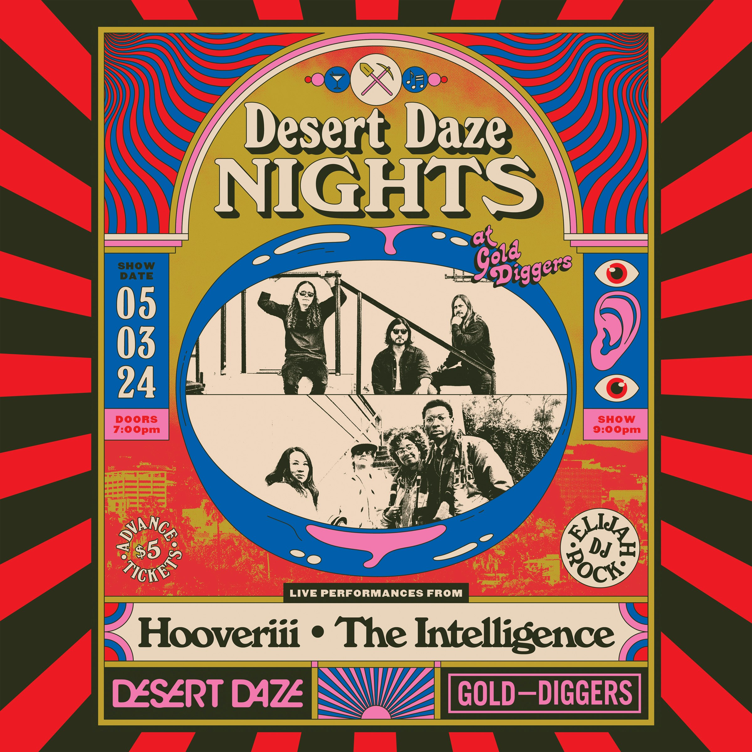 Desert Daze Nights: Hooveriii + The Intelligence live in Los Angeles ...