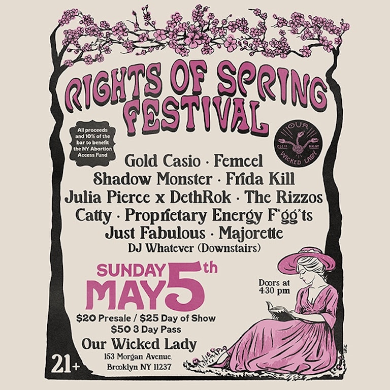 Rooftop! RIGHTS OF SPRING FEST: 27 bands, 3 days! Tickets | 23,18 $ | 5 ...