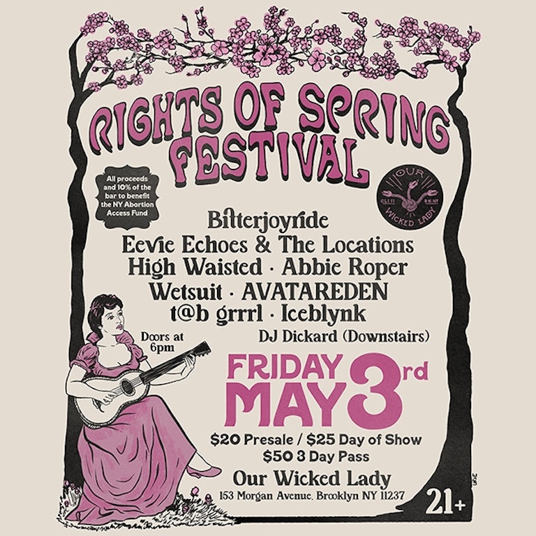 Rooftop! RIGHTS OF SPRING FEST: FRIDAY - 27 bands, 3 days! Tickets | 23 ...