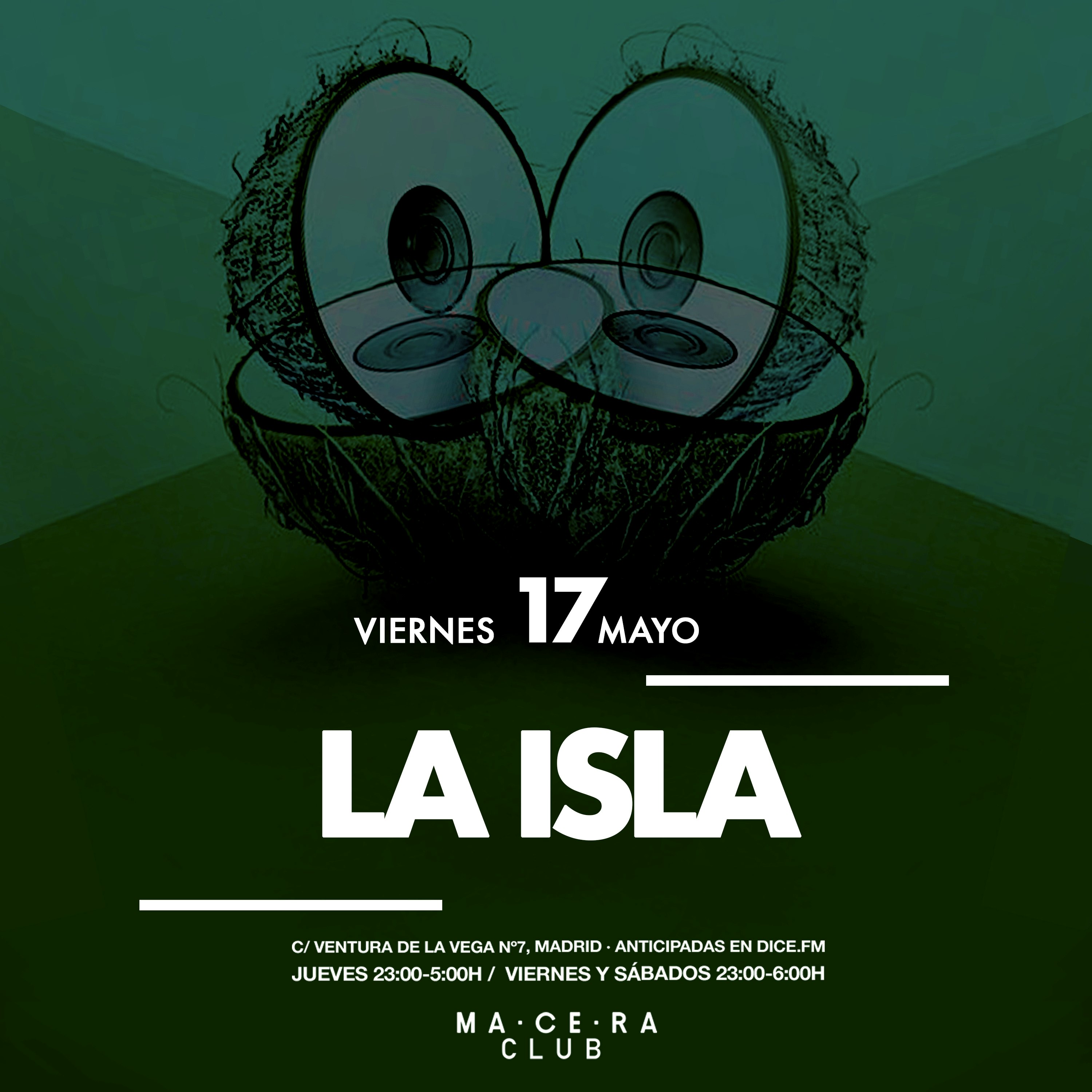 Macera Viernes Biglietti | 12,24 € | 17 mag @ Macera Club, Madrid | DICE
