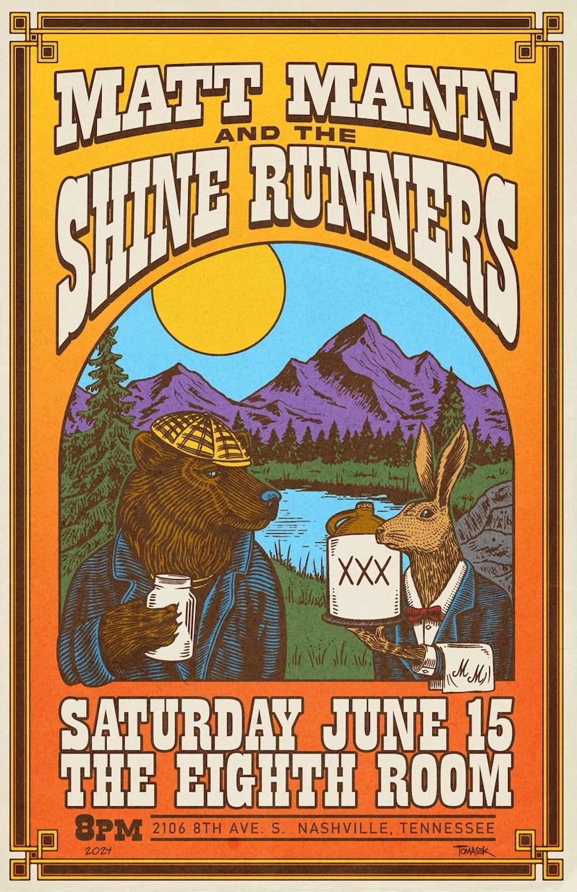 Matt Mann and The Shinerunners Bilhetes | $ 13,51 | 15 de jun. @ The ...