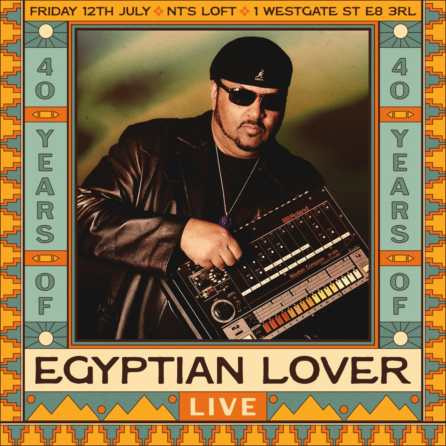 40 Years of Egyptian Lover (Live) Tickets | Ab 14 £ | 12. Juli @ Night ...
