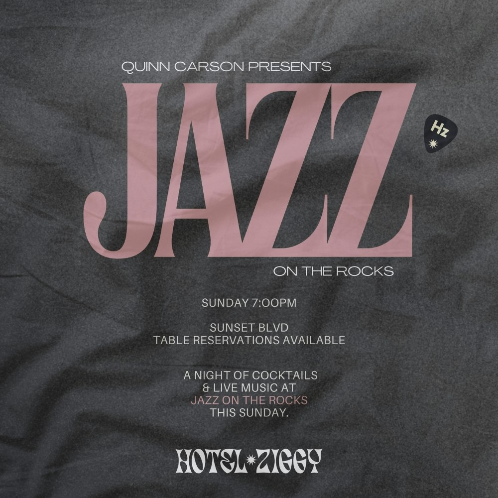 Quinn Carson's Jazz On The Rocks Billets | À partir de Gratuit | 2 mars ...