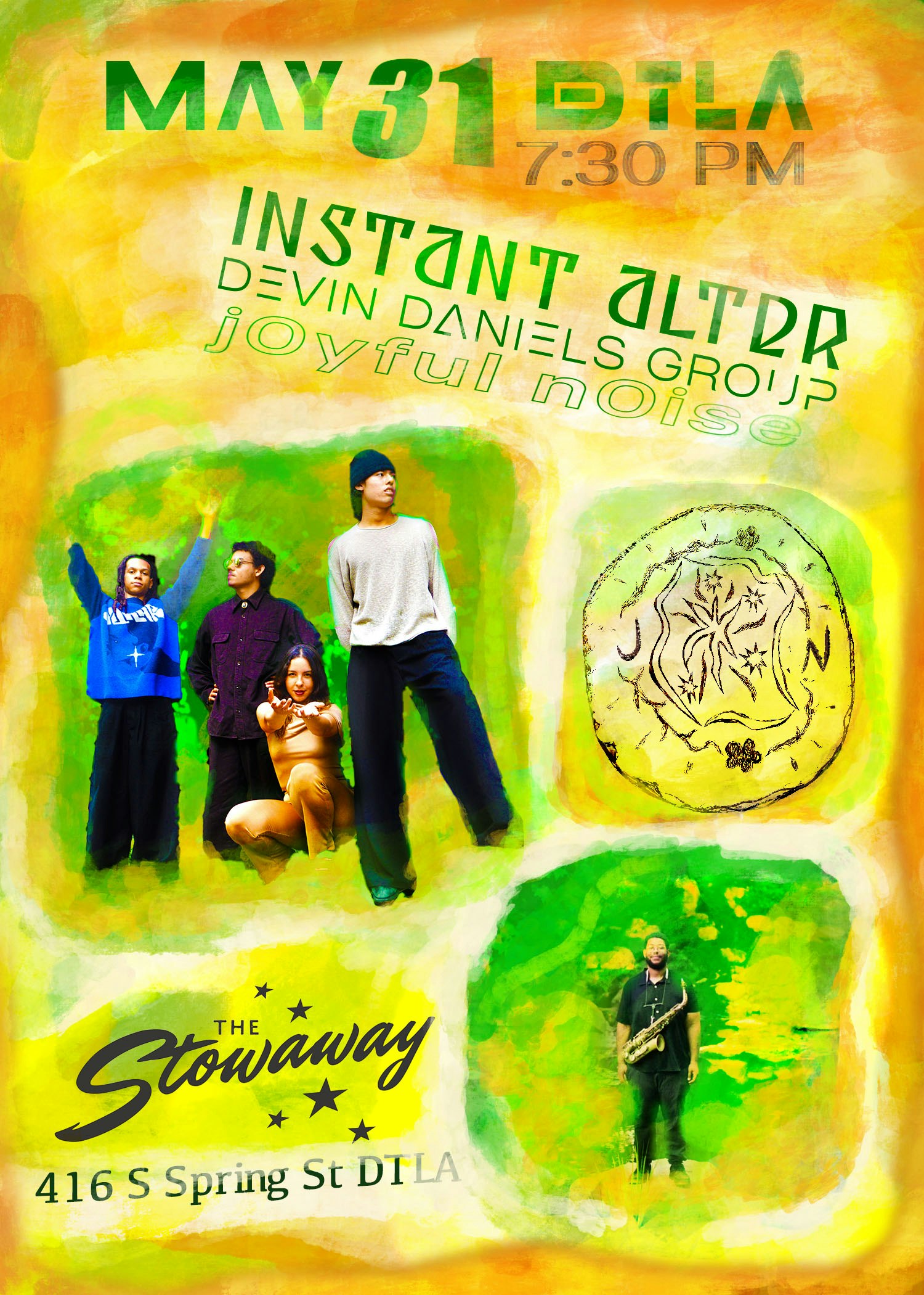 Instant Alter w/ Joyful Noise, Devin Daniels Group Entradas | 11,33 ...