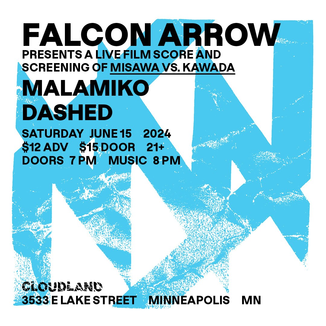 Falcon Arrow (Live Film Score), Malamiko, Dashed Bilhetes | $ 12 | 15 ...