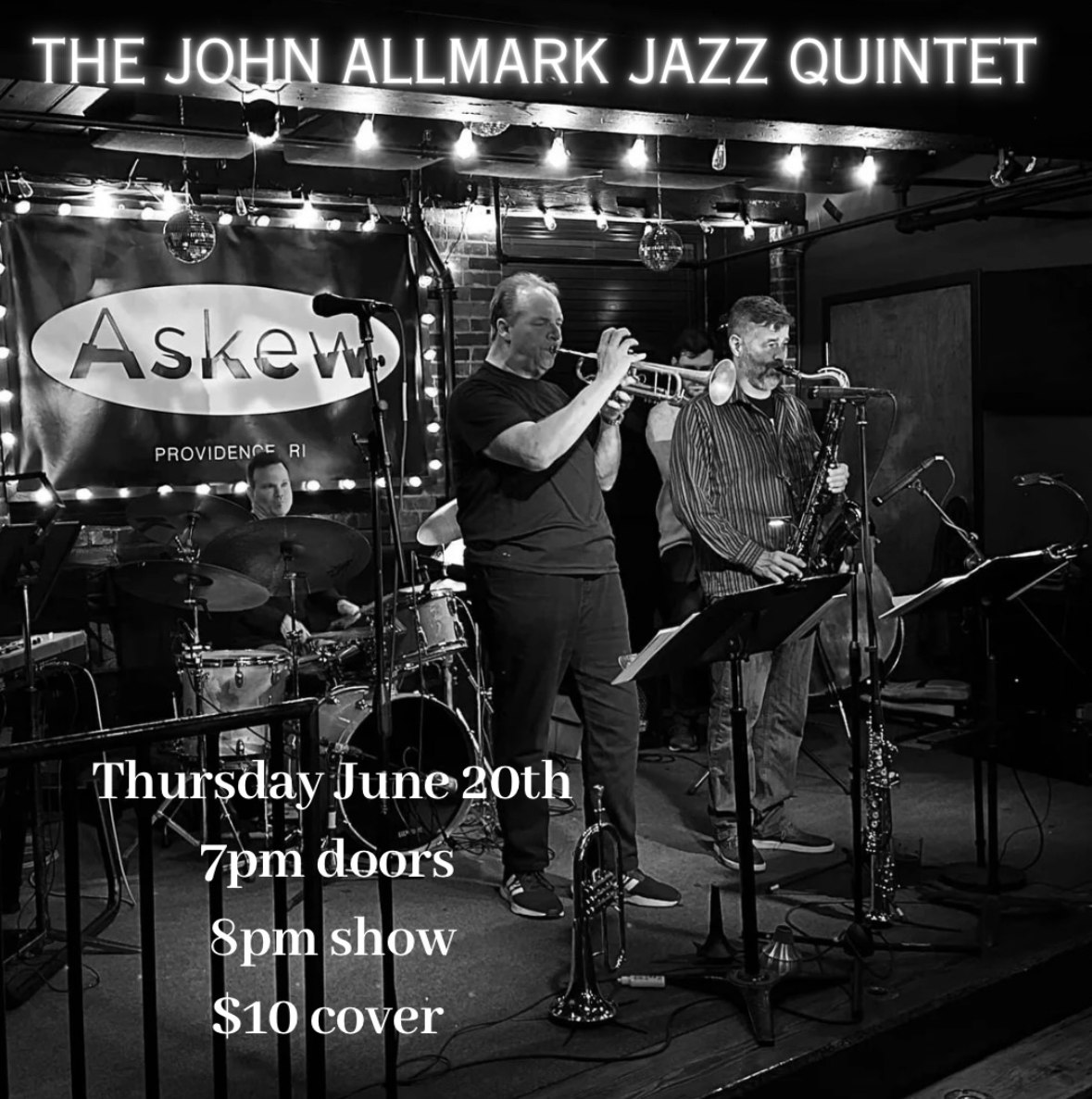 The John Allmark Jazz Quintet at Askew Tickets | $11.54 | 20 Jun ...