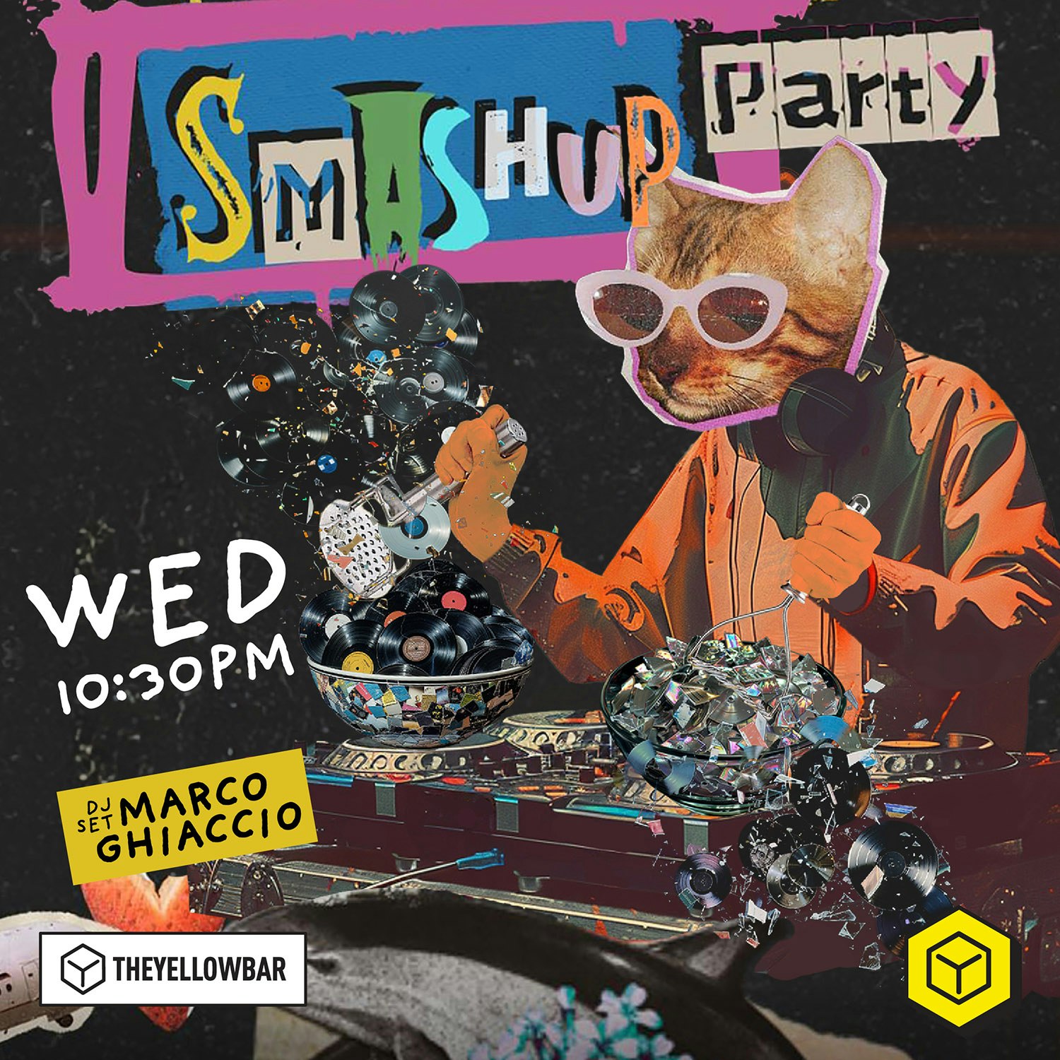 Smash Up Party Biglietti | Gratis | 12 giu @ The Yellow Bar, Roma | DICE
