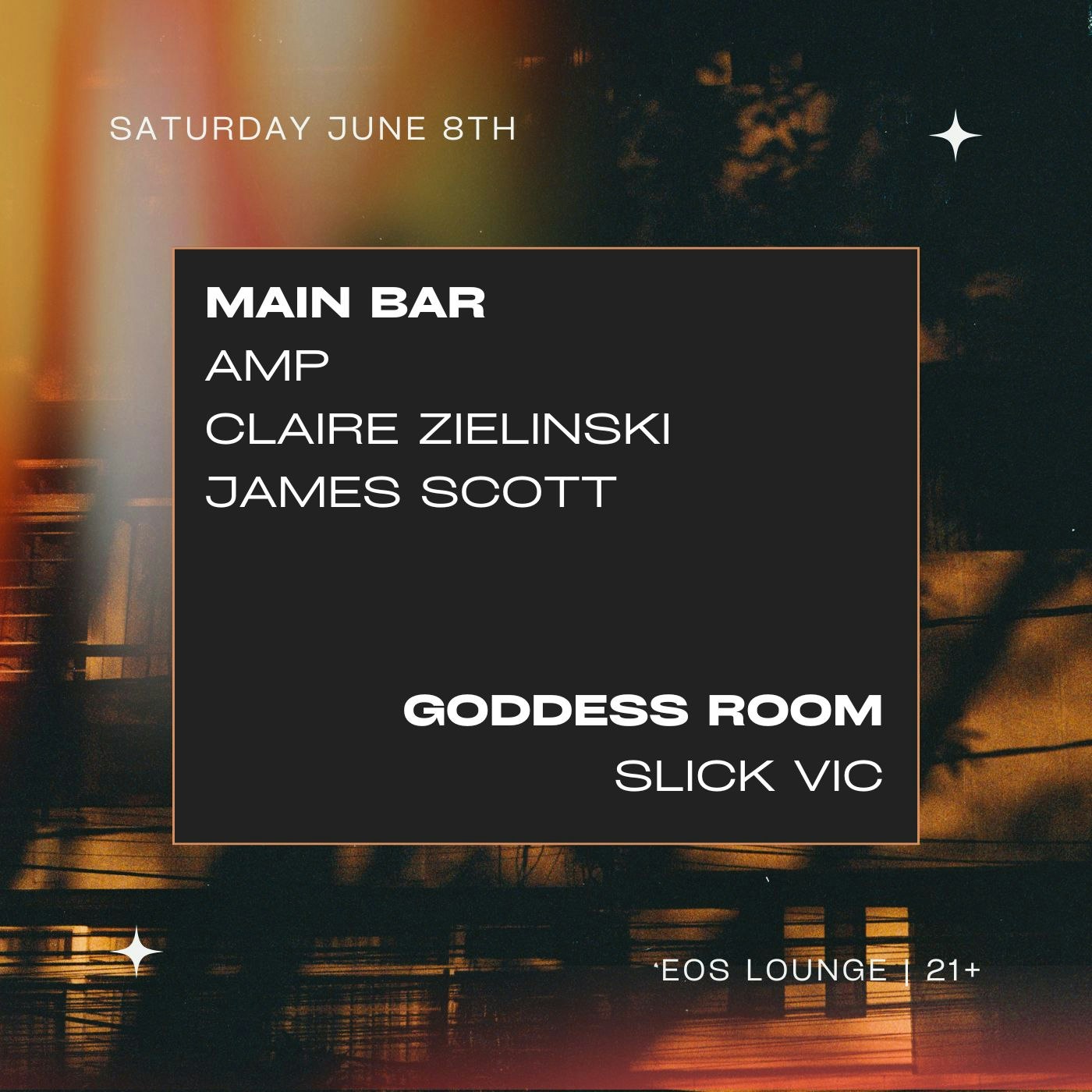AMP + Slick Vic Bilhetes | Gratuito | 8 de jun. @ EOS Lounge, Santa ...