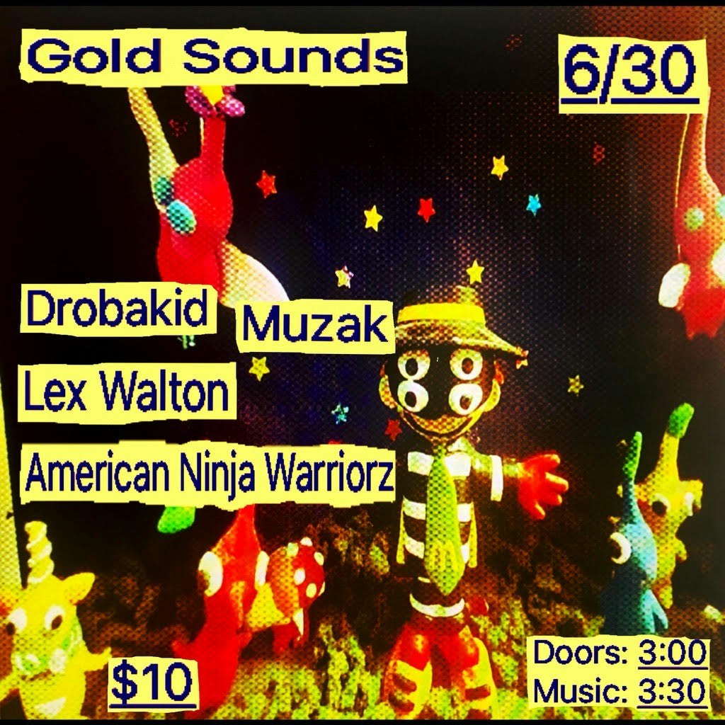 Drobakid // Muzak // Lex Walton // American Ninja Warriorz Bilhetes ...