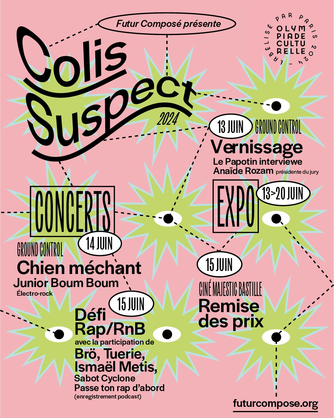 Colis Suspect l'interview Papotin d'Anaïde Rozam Entradas | Gratis | 13 ...