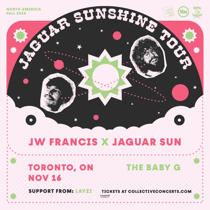 JW Francis x Jaguar Sun Tickets | 35,68 CA$ | 16. Nov. @ The Baby G ...