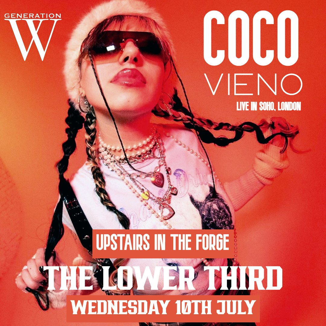 Coco Vieno Entradas | Gratis | 10 jul @ The Forge at The Lower Third ...