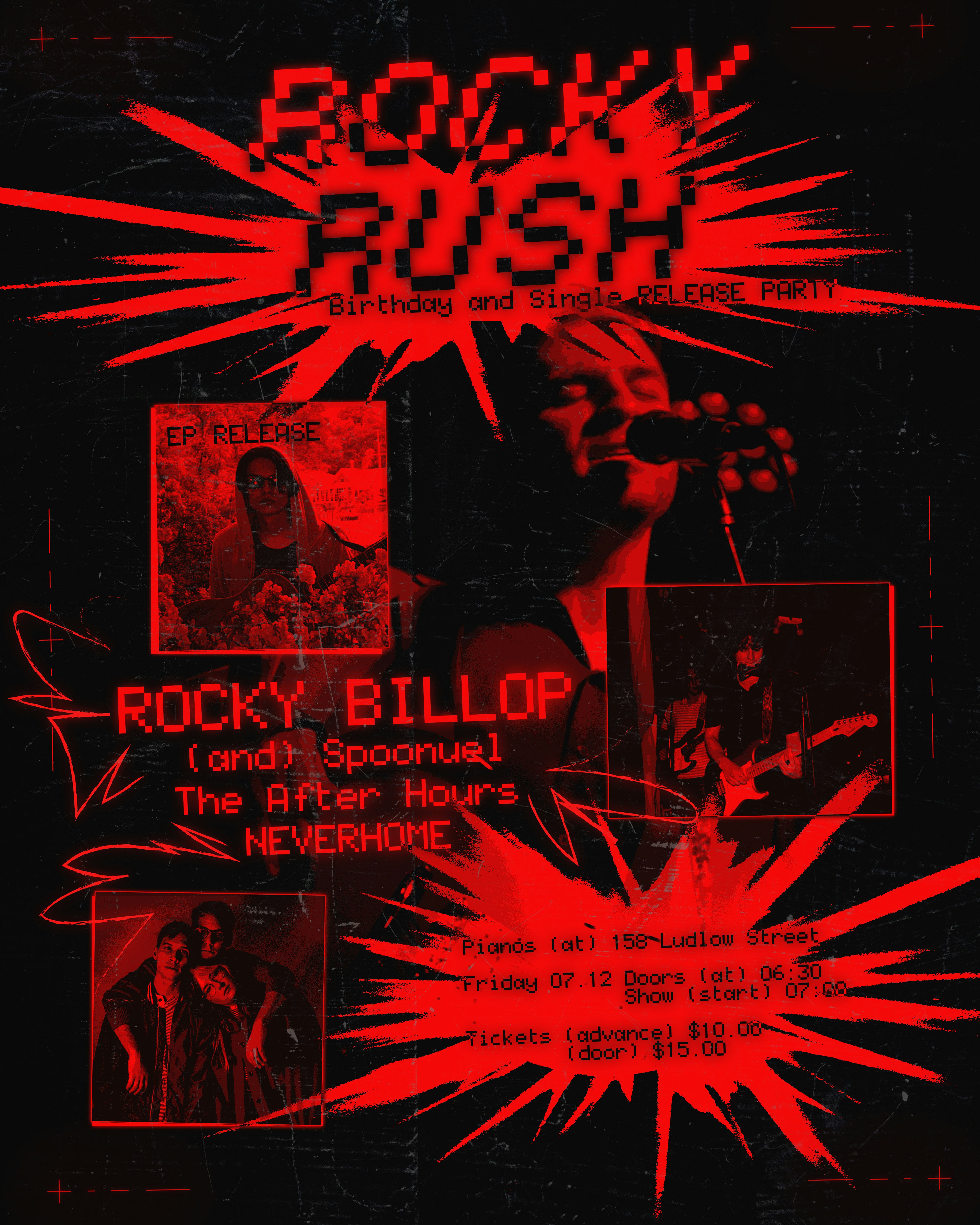 Rocky Billop and Spoonuel / The After Hours / Neverhome Bilhetes | $ 11 ...