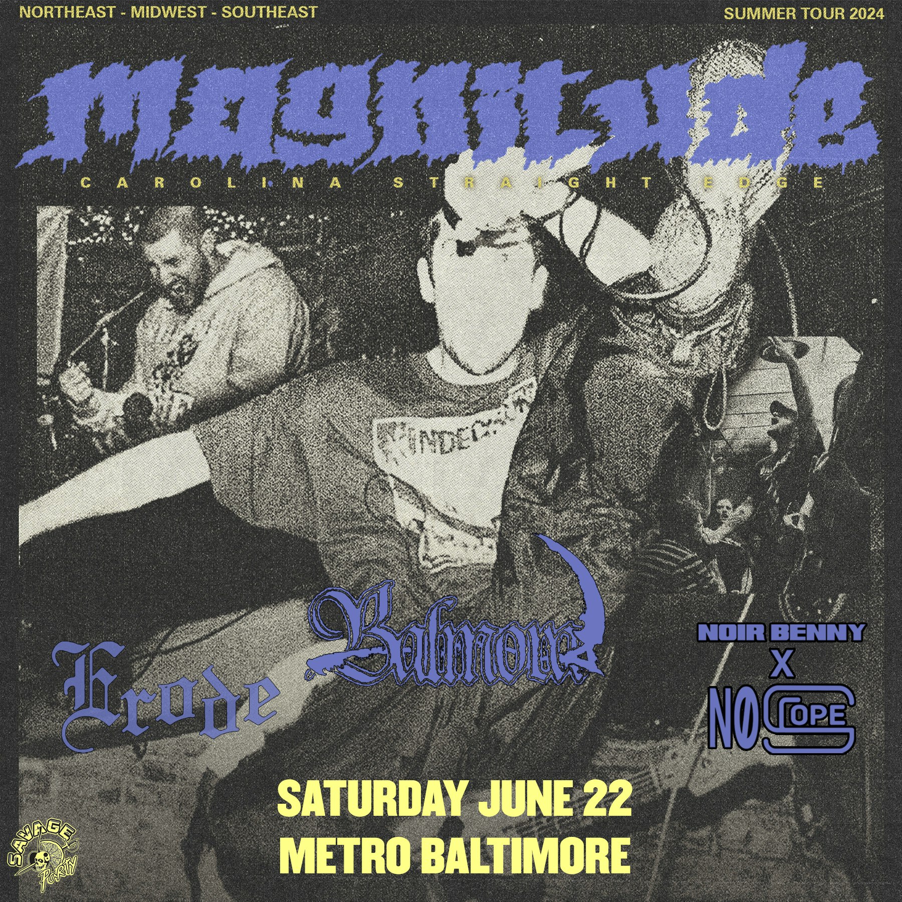 MAGNITUDE w/ Balmora, Erode and Noir Benny x No Scope Bilhetes | $ 25 ...