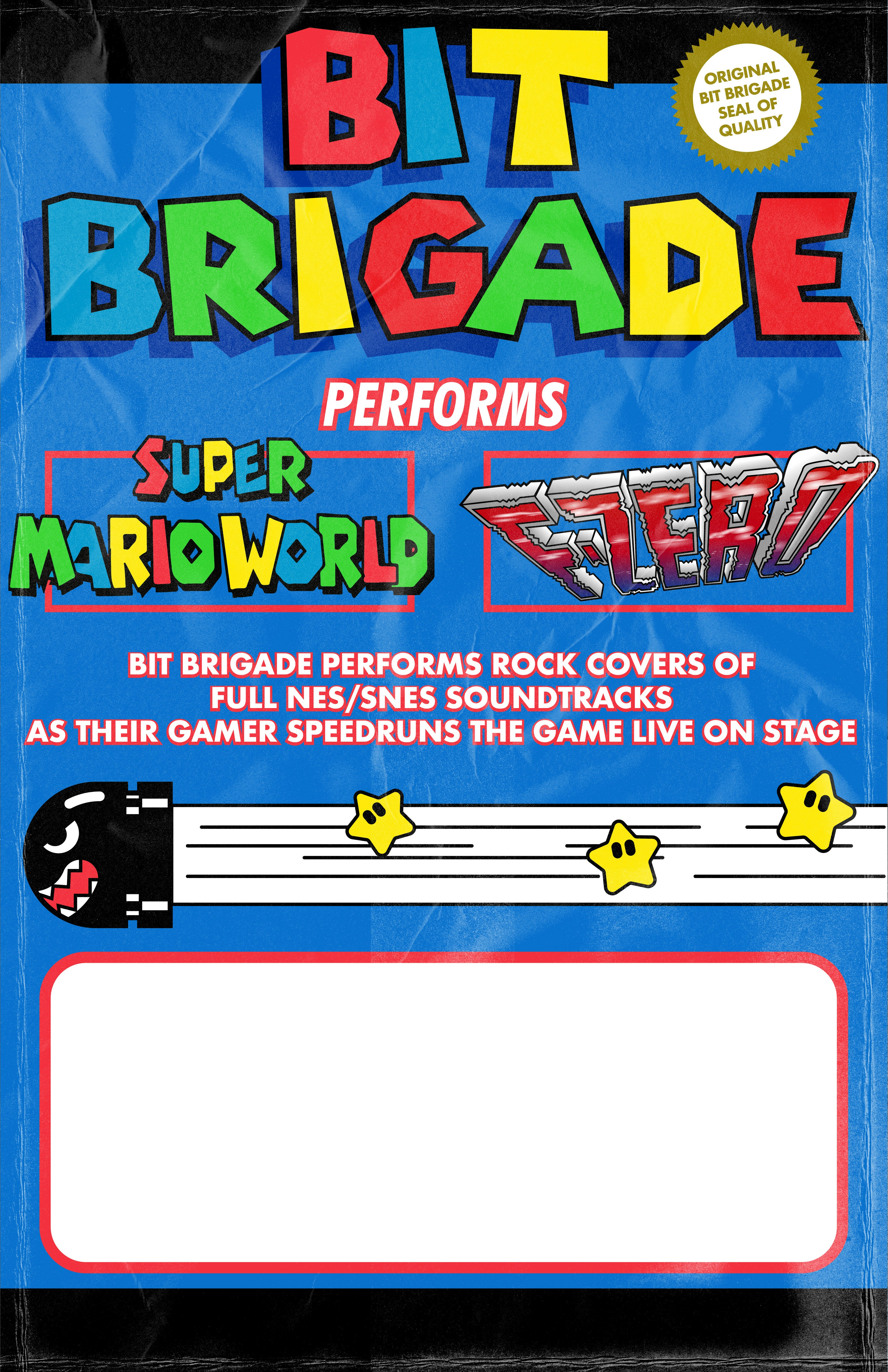 BIT BRIGADE performs "Super Mario World" + "F-Zero" Bilhetes | $ 22,13 ...