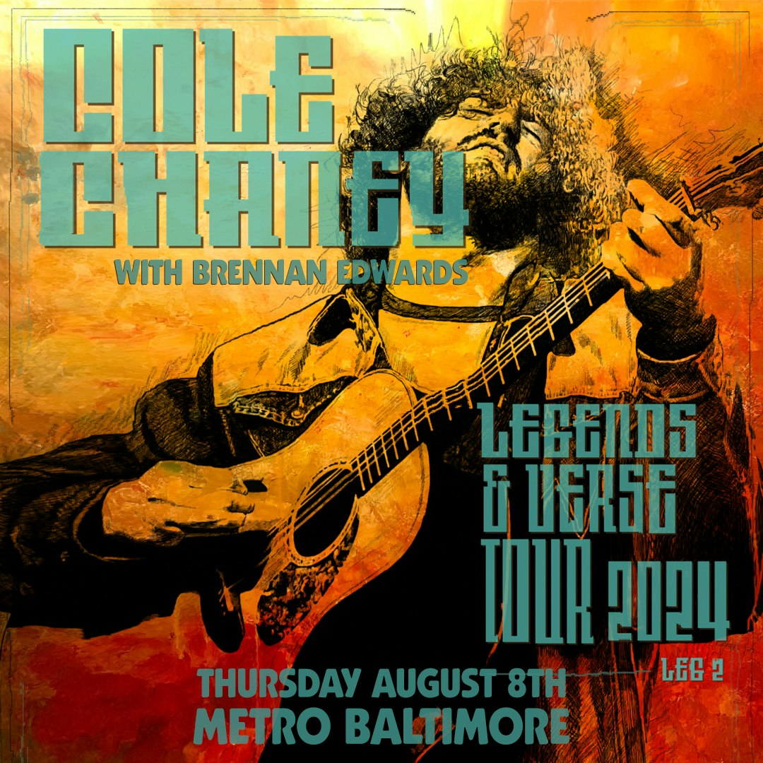 COLE CHANEY "Legends and Verse Tour" w/ Brennan Edwards Tickets | $23. ...