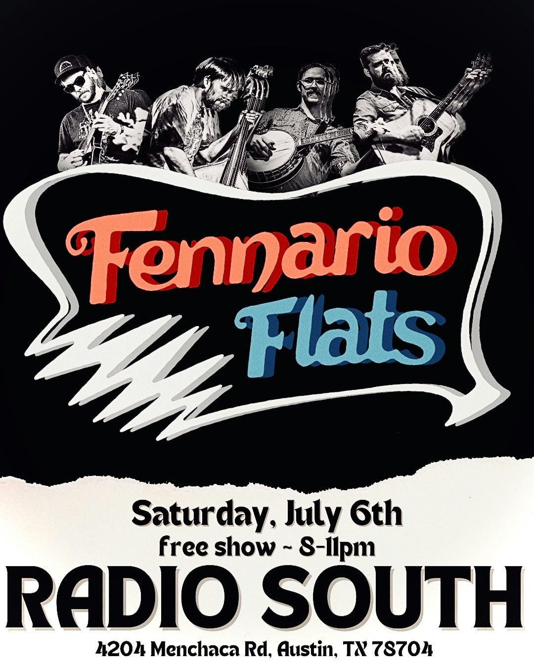 FENNARIO FLATS Tickets | Free | Jul 6 @ Radio Coffee & Beer (South ...