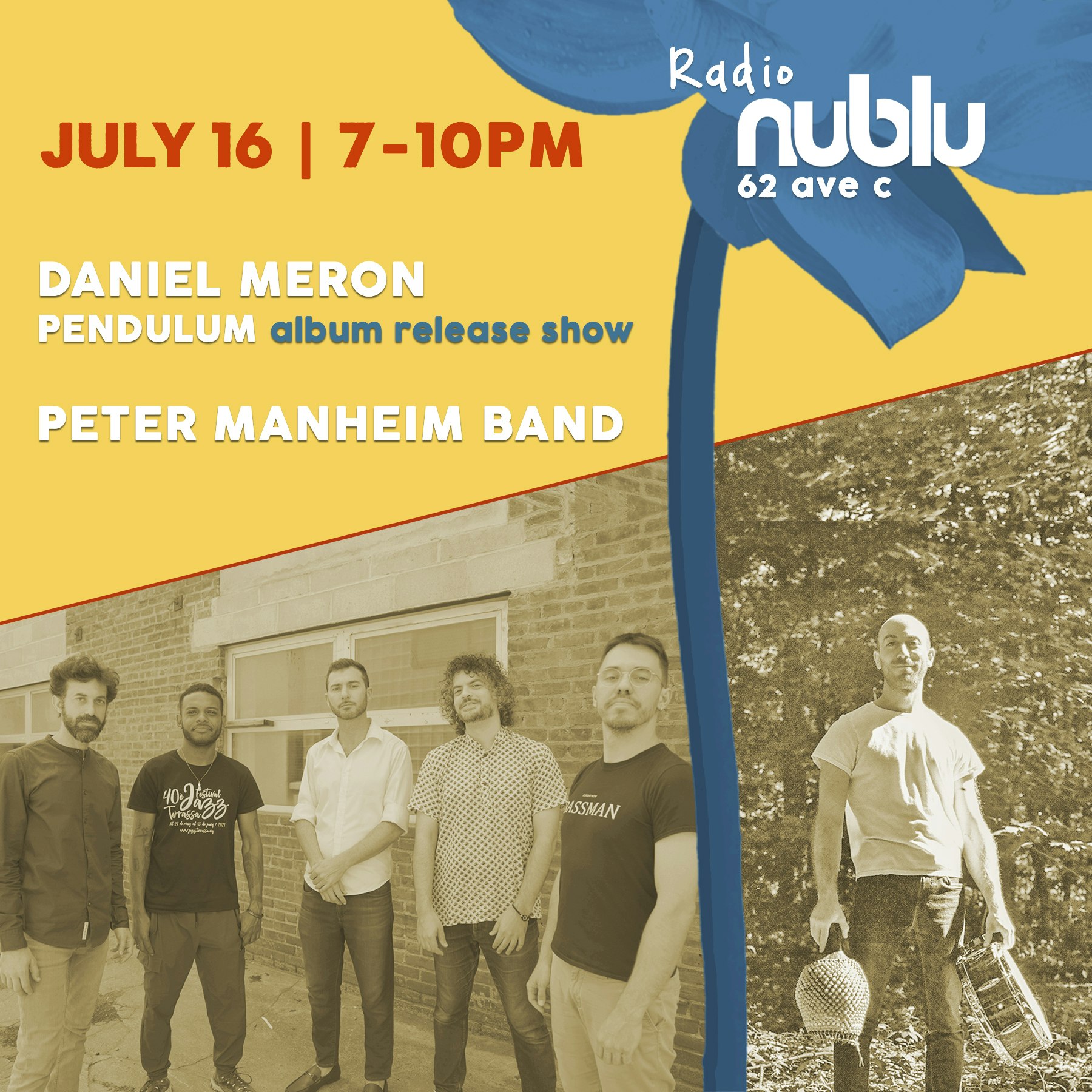 Daniel Meron Pendulum and Peter Manheim Band Bilhetes | $ 22,66 | 16 de ...