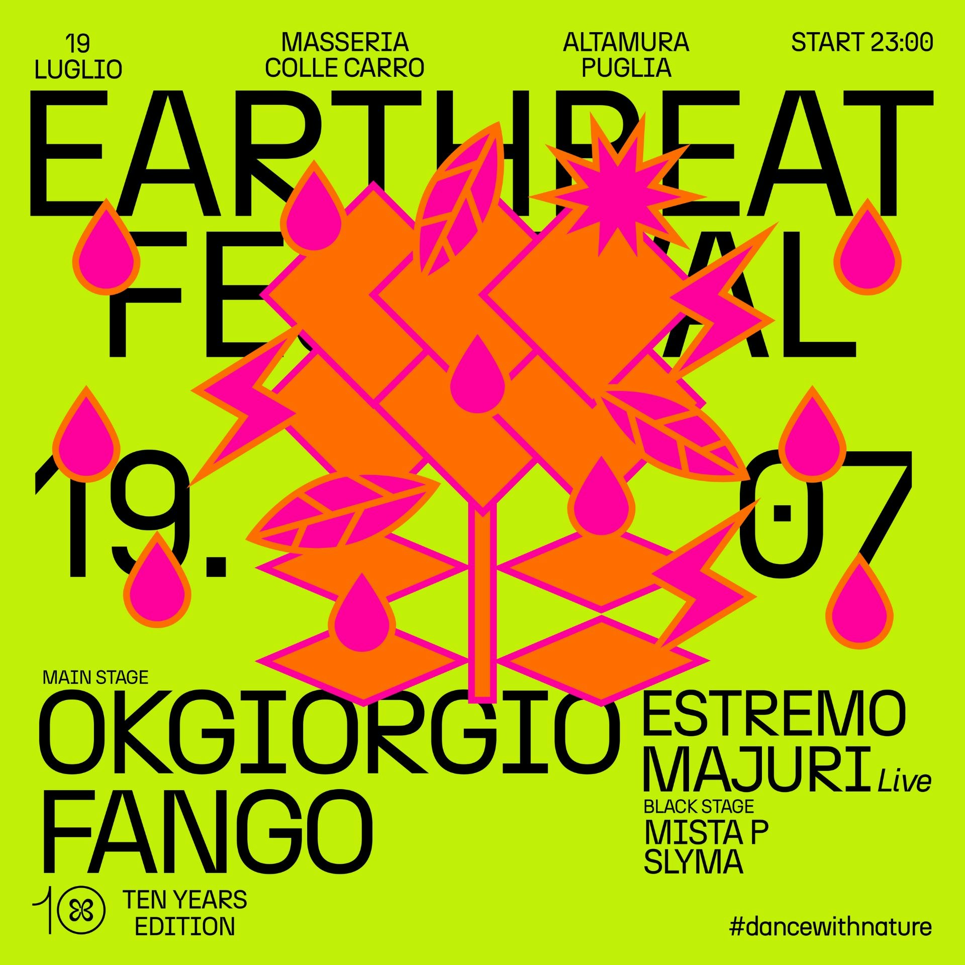 Earthbeat Festival w Okgiorgio + Fango Bilhetes | € 16,35 | 19 de jul ...