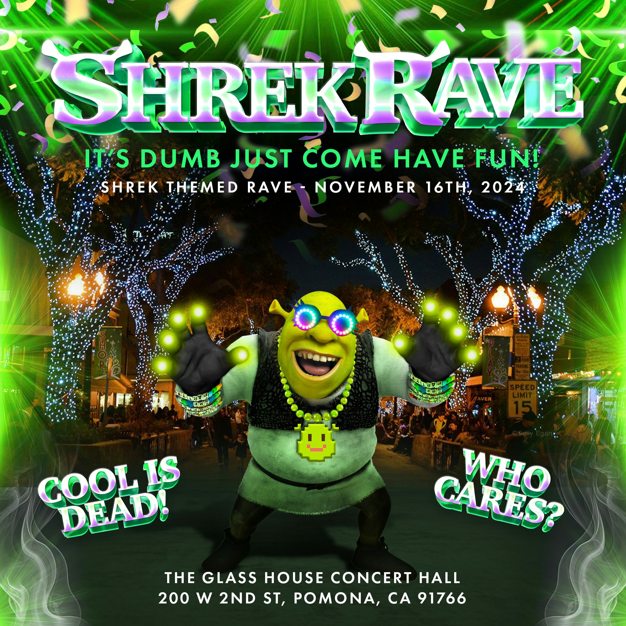 Shrek Rave "Shrek Themed Rave" Billets | 26,58 $ | 16 nov. @ The Glass ...
