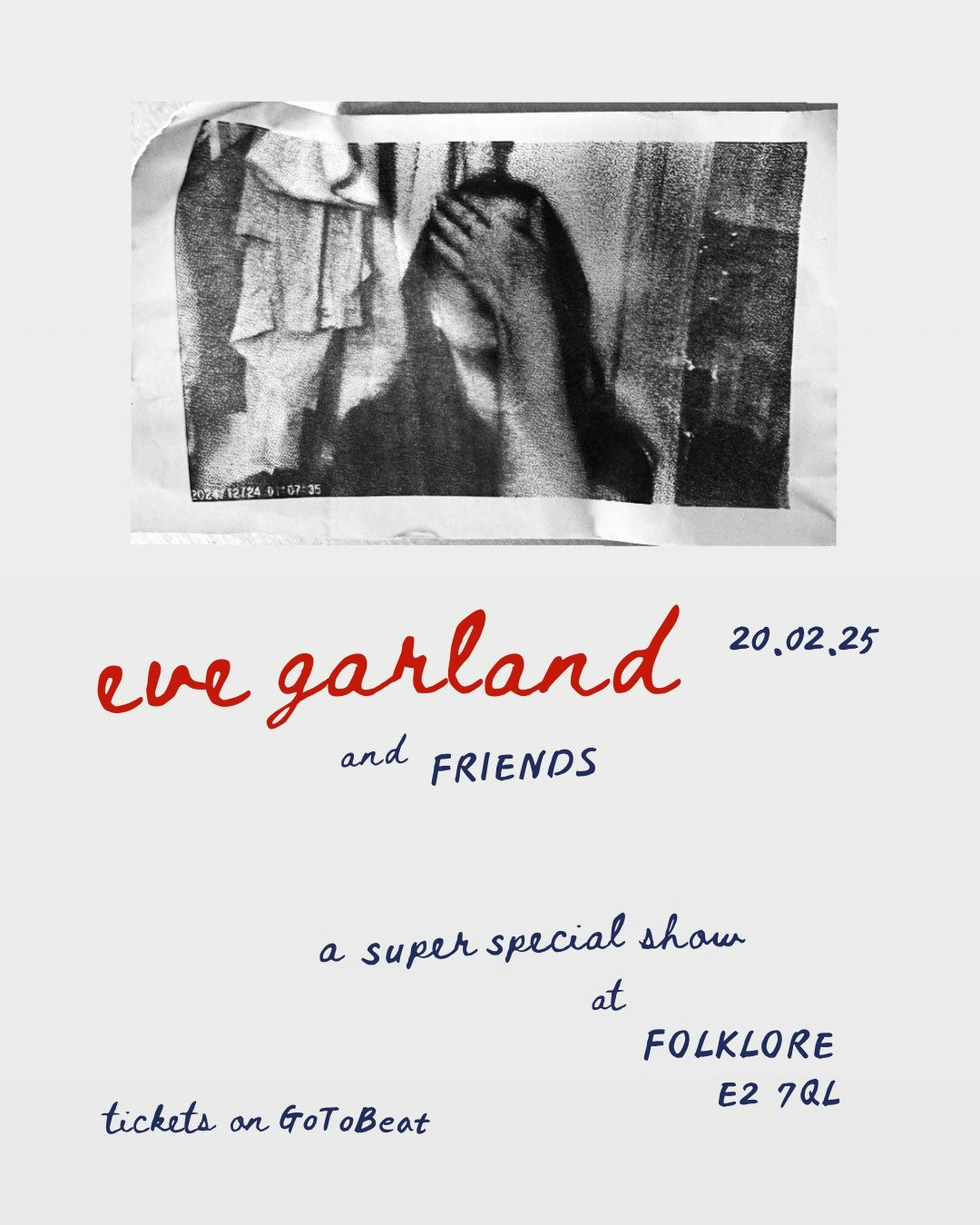 Eve Garland live in London Tickets | £10.20 | 20 Feb @ Folklore Hoxton ...