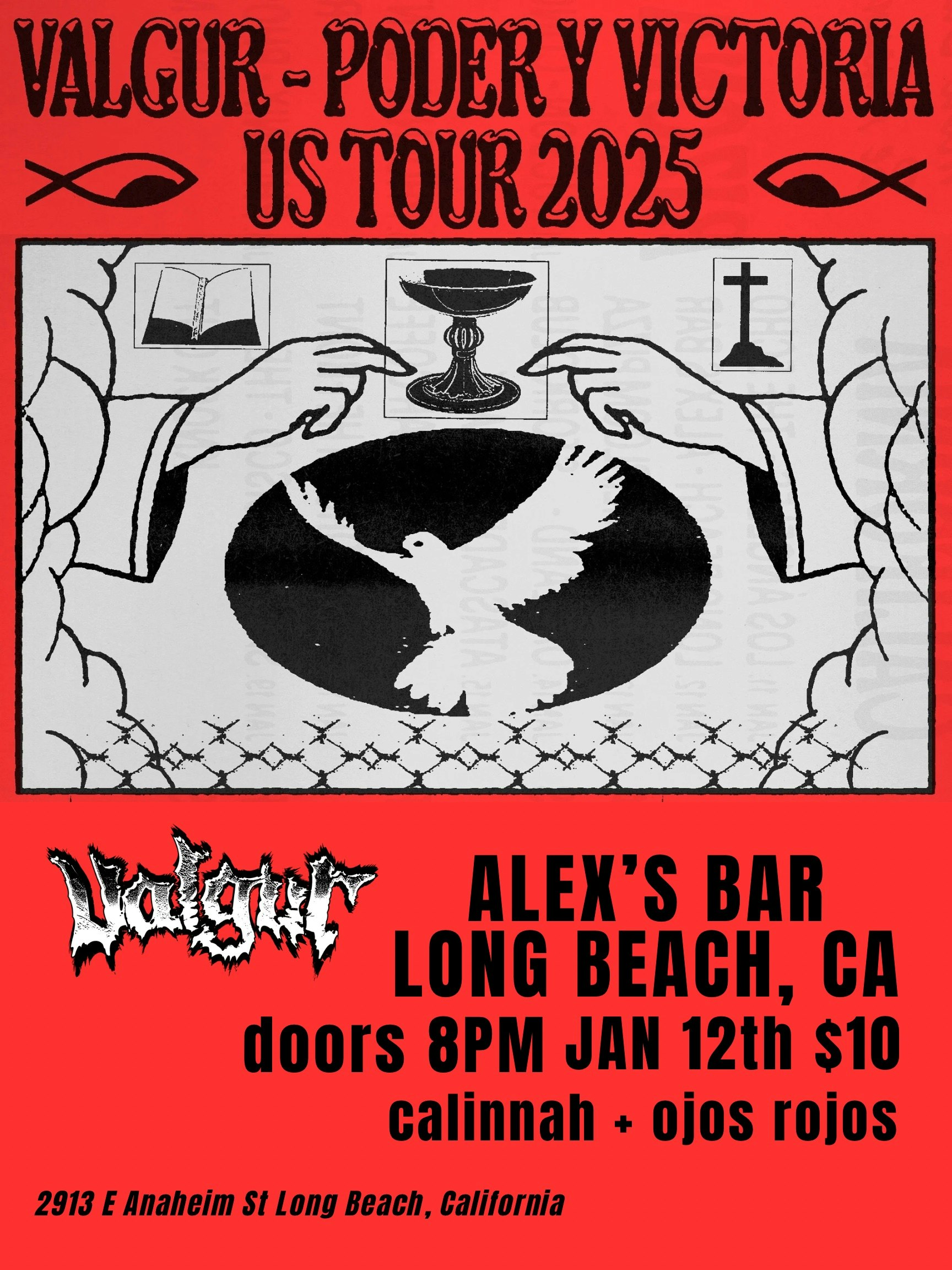 Valgur (Mexico City) + special guests Ojos Rojos & Calinnah! Tickets ...