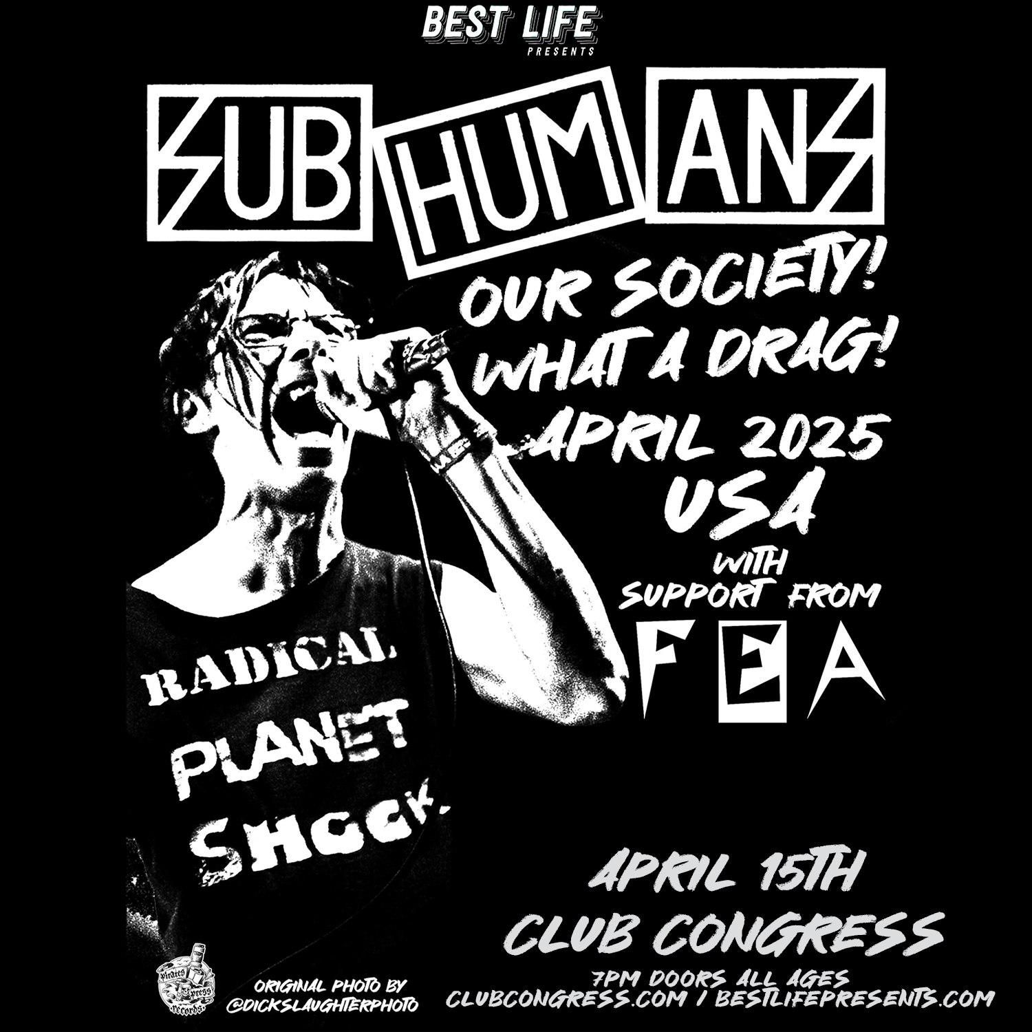 Subhumans - Hotel Congress
