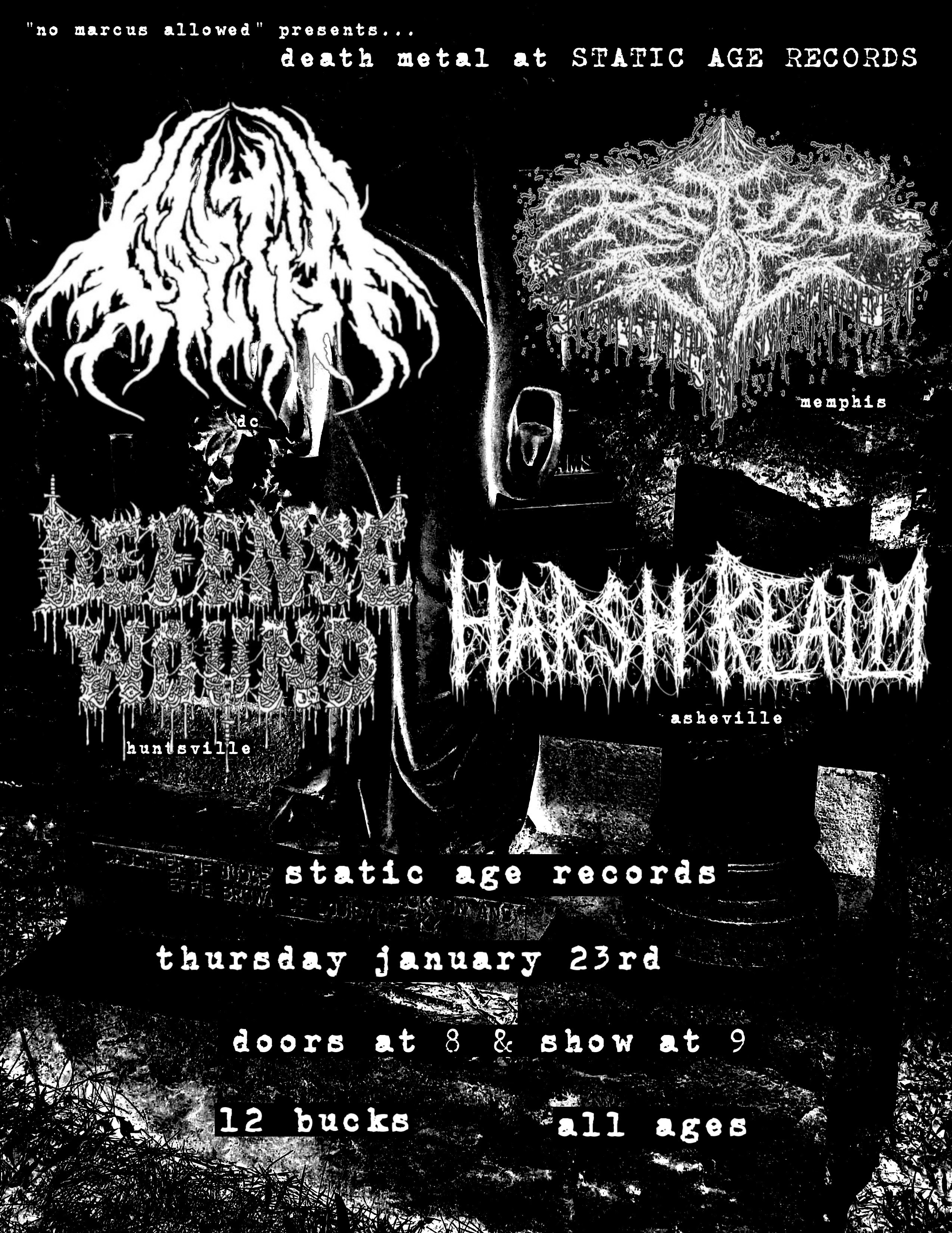 Goetia / Ritual Fog / Harsh Realm / Defense Wound Bilhetes | $ 14,56 ...