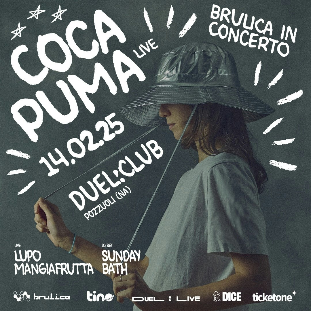 Coca Puma Tickets | €16.35 | 14 Feb @ Duel Club, Pozzuoli | DICE