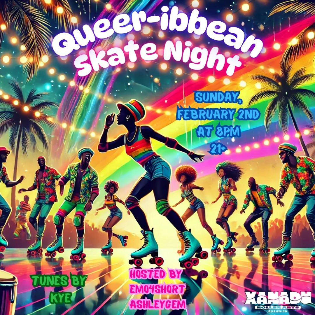 Queer-ibbean Skate Night (Reggae, Soca, Afrobeats) 🛼 Billets | 26,78 ...