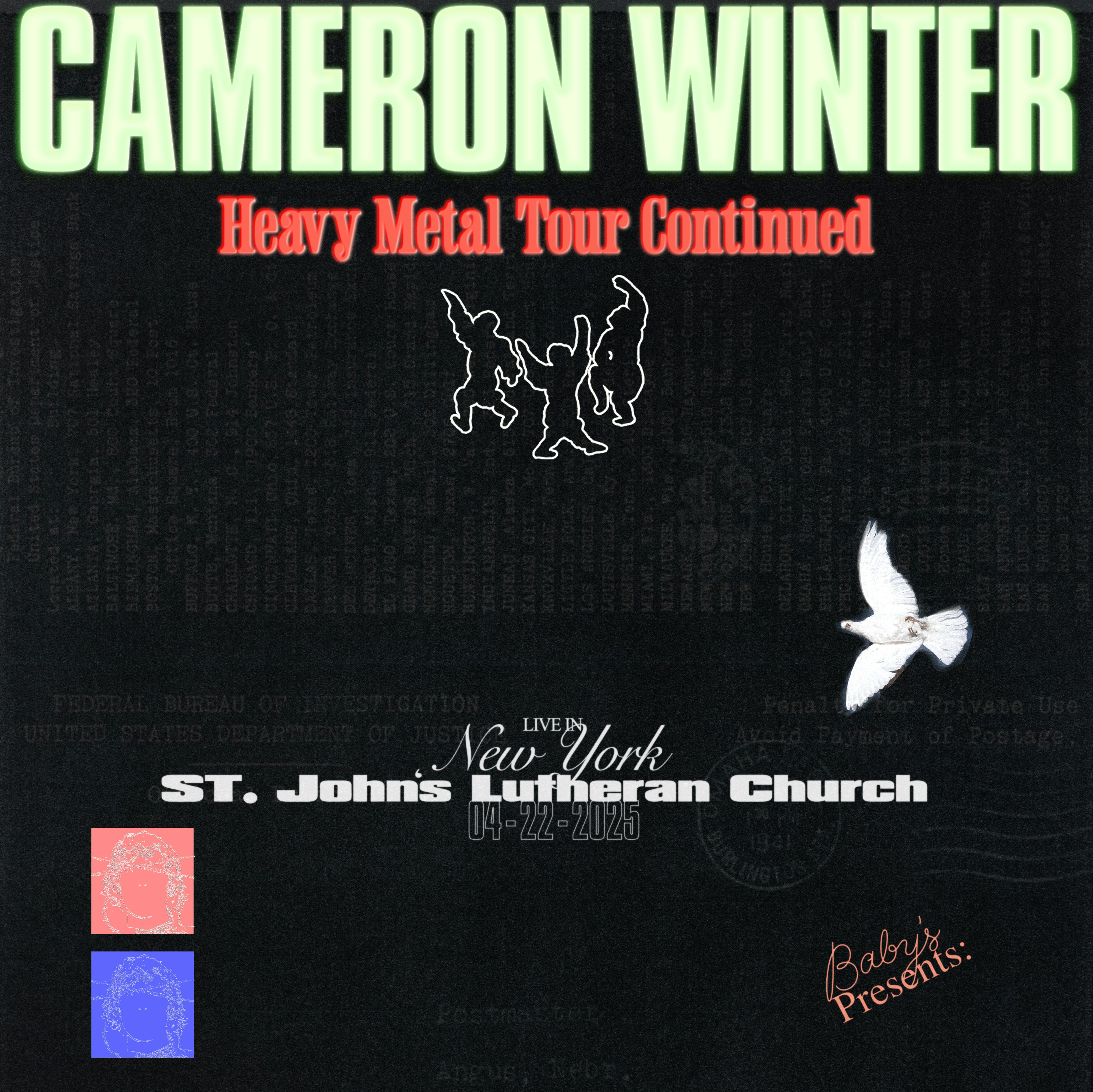 Cameron Winter Billets | 41,20 $ | 22 avr. @ St. John's Lutheran Church ...