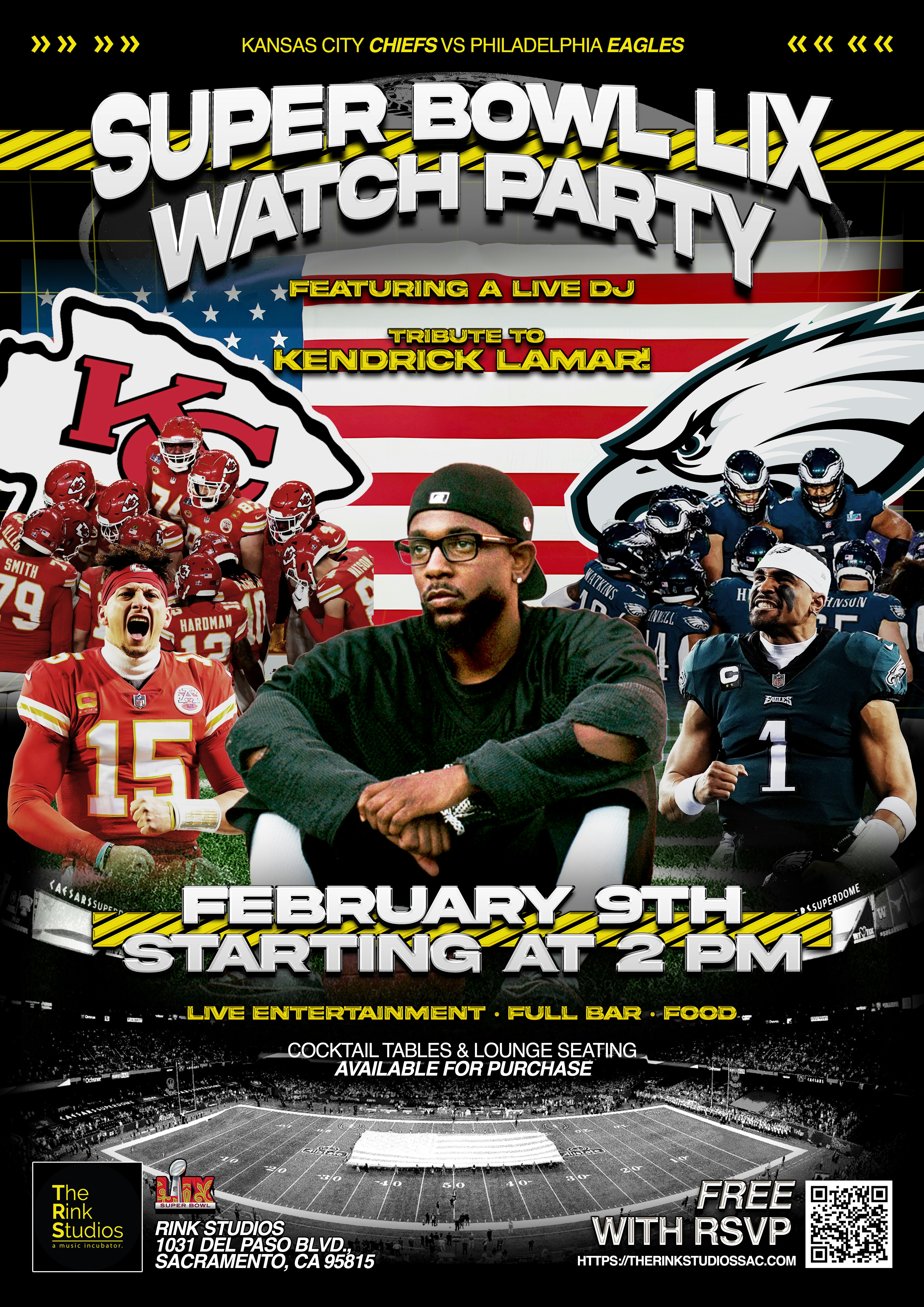 SB LIX Watch Party w/ Kendrick Lamar Tribute Tickets | From Free | 9 ...