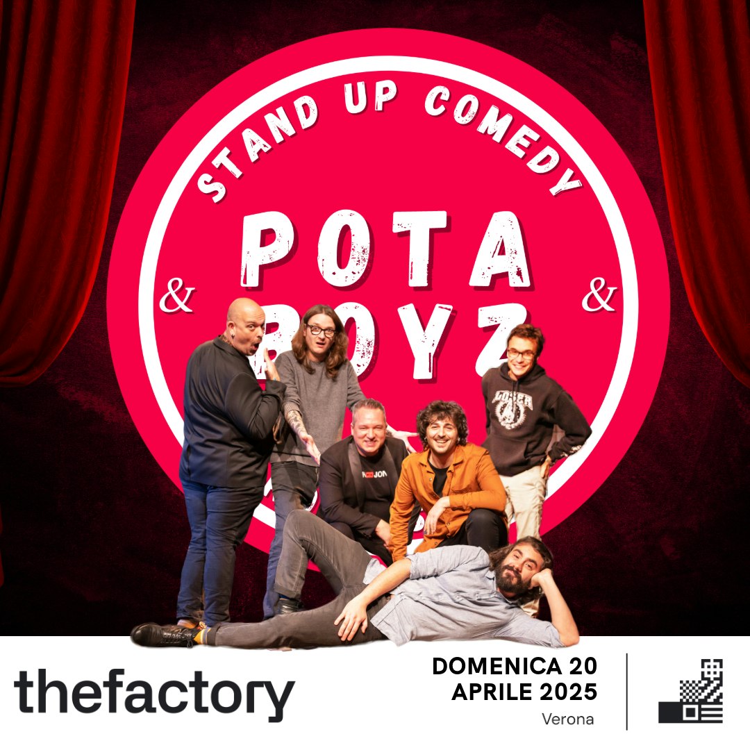 POTA BOYZ - Stand Up Comedy Tickets | €17.50 | 20 Apr @ The Factory ...