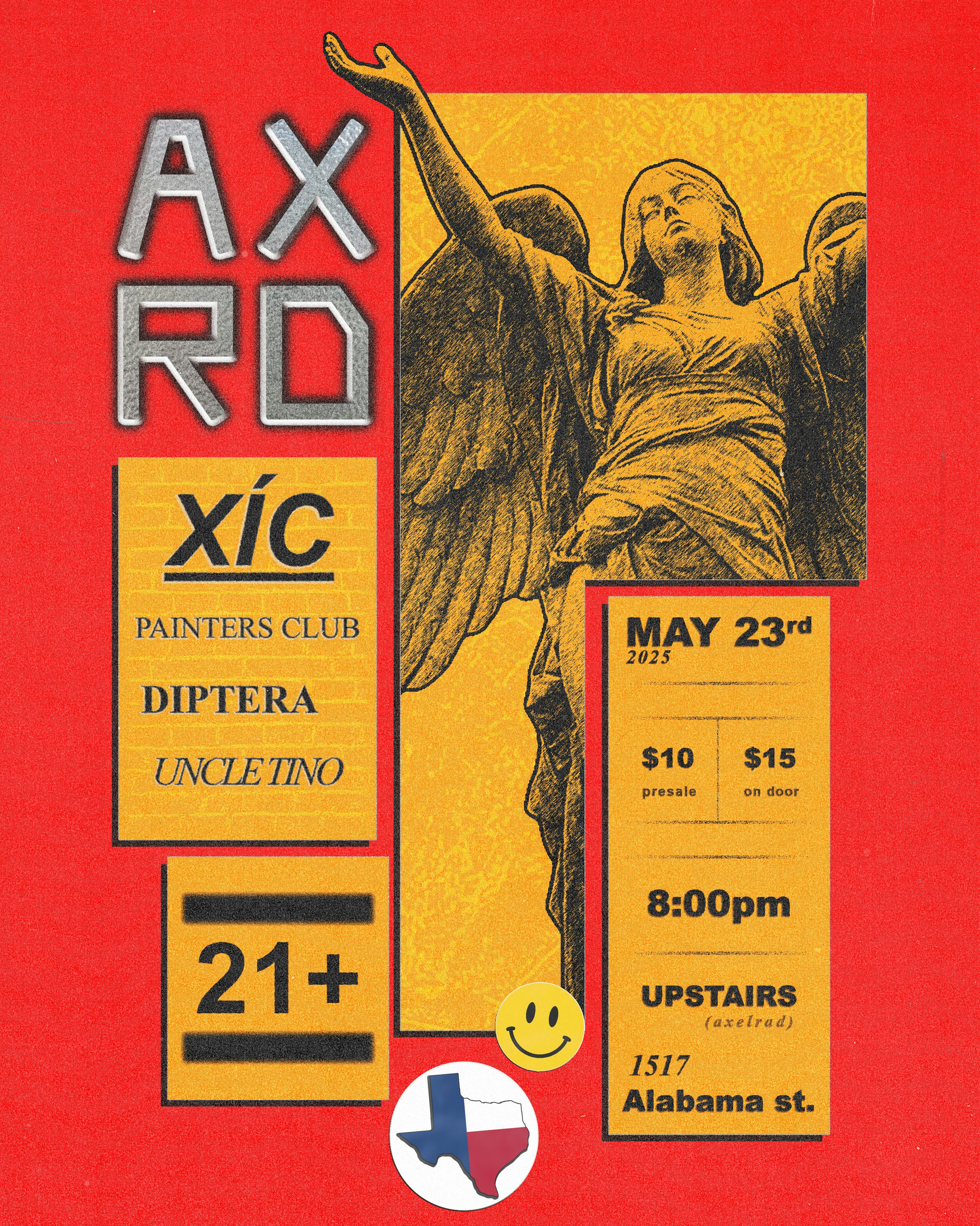 XÍC w/ + Uncle Tino + Painters Club + The Kiddos Billets | 12,26 $ | 23 ...